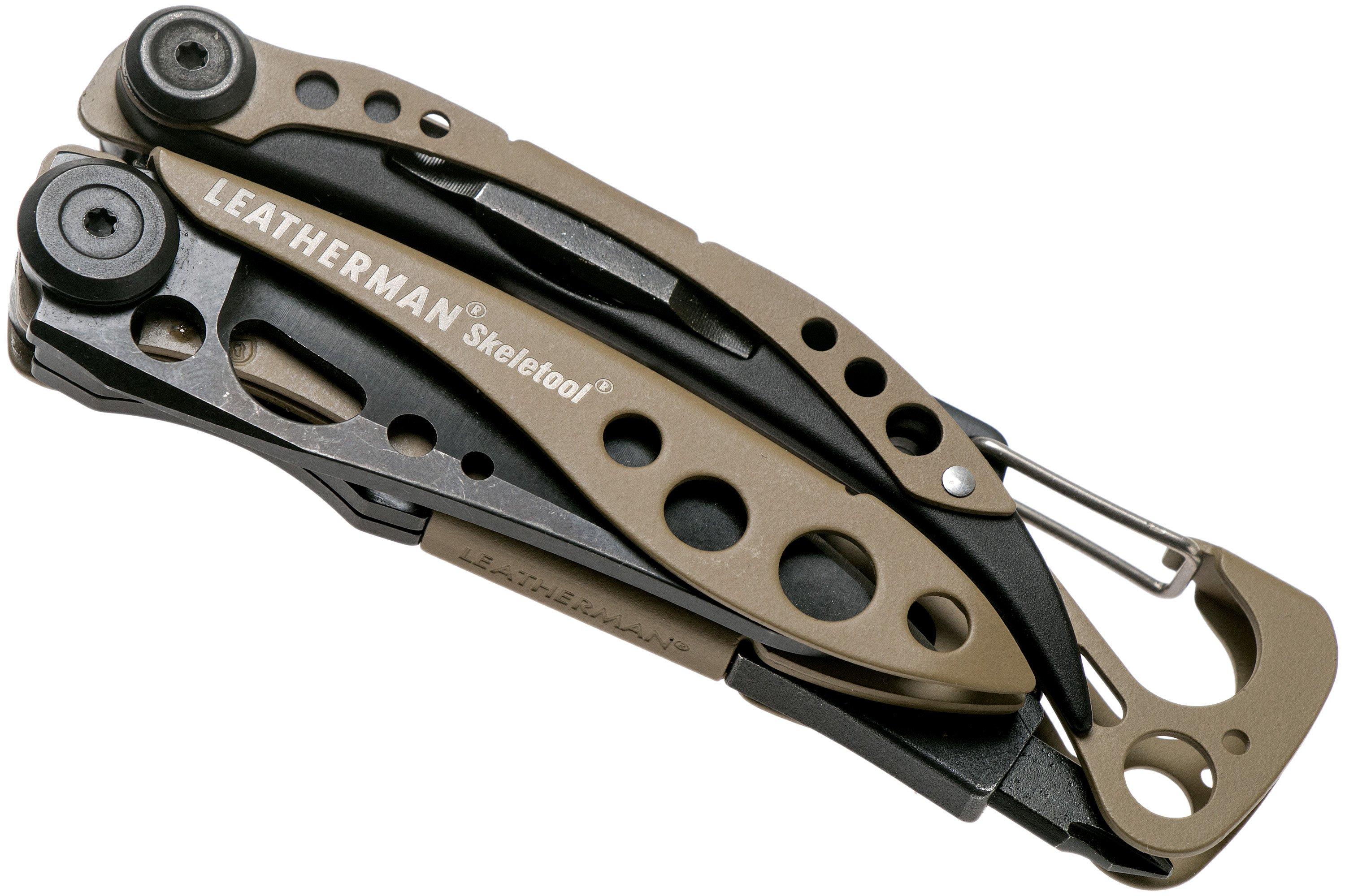 Leatherman Skeletool Coyote multitool | Advantageously shopping at ...
