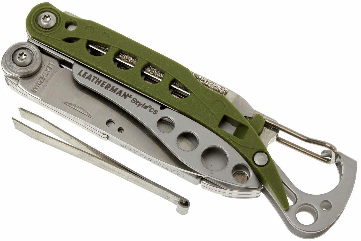 Leatherman Style CS Olive Green | Advantageously shopping at ...