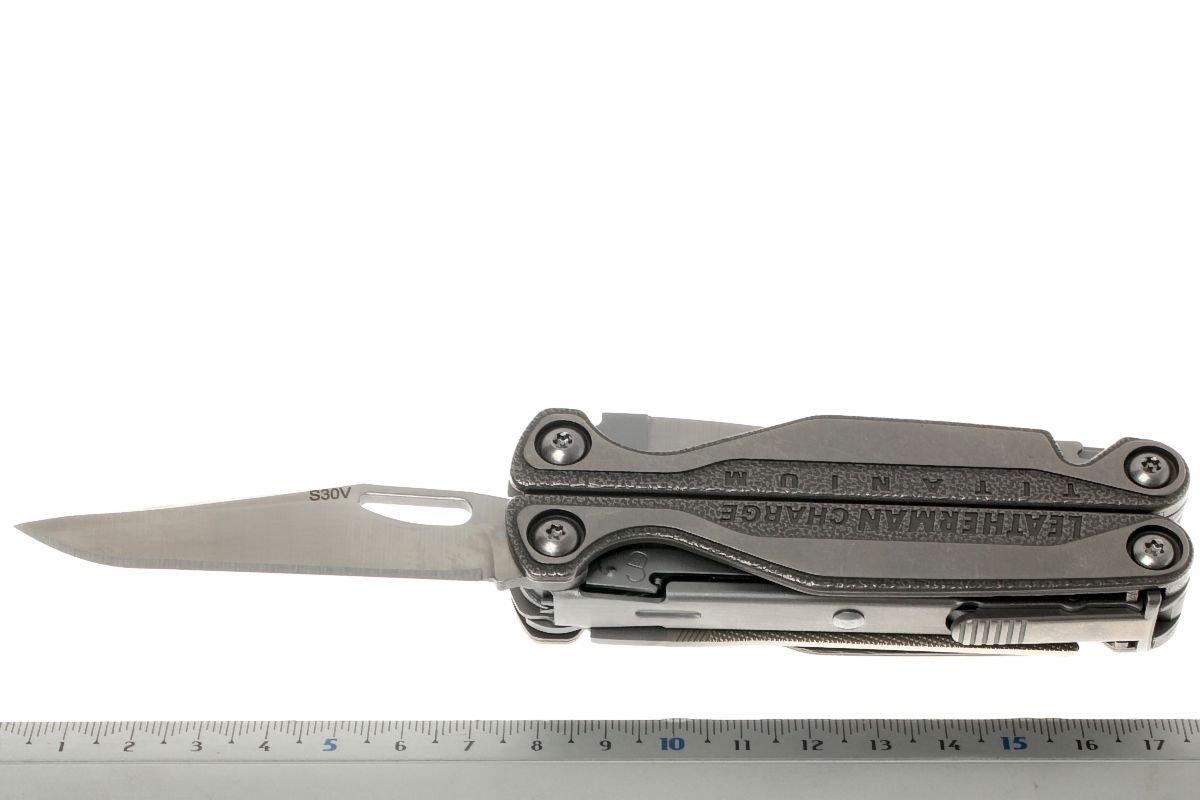 Leatherman Charge TTI multitool, lederen foedraal | Voordelig kopen bij knivesandtools.be
