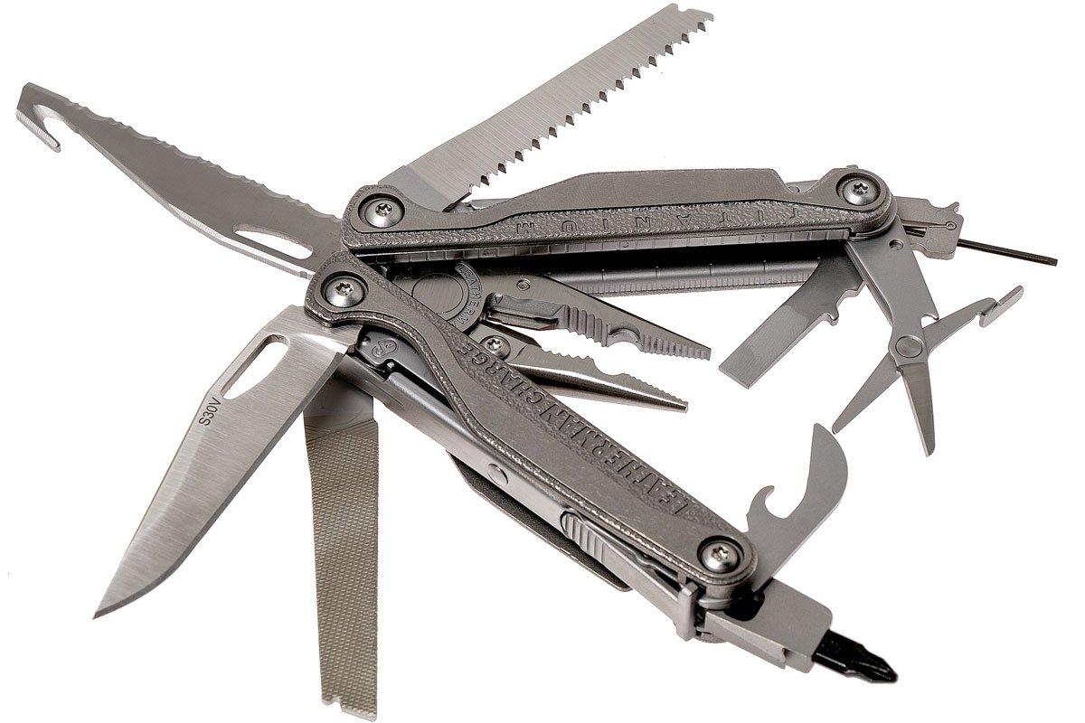 Leatherman Charge Plus TTi multi-tool, nylon sheath | Advantageously ...