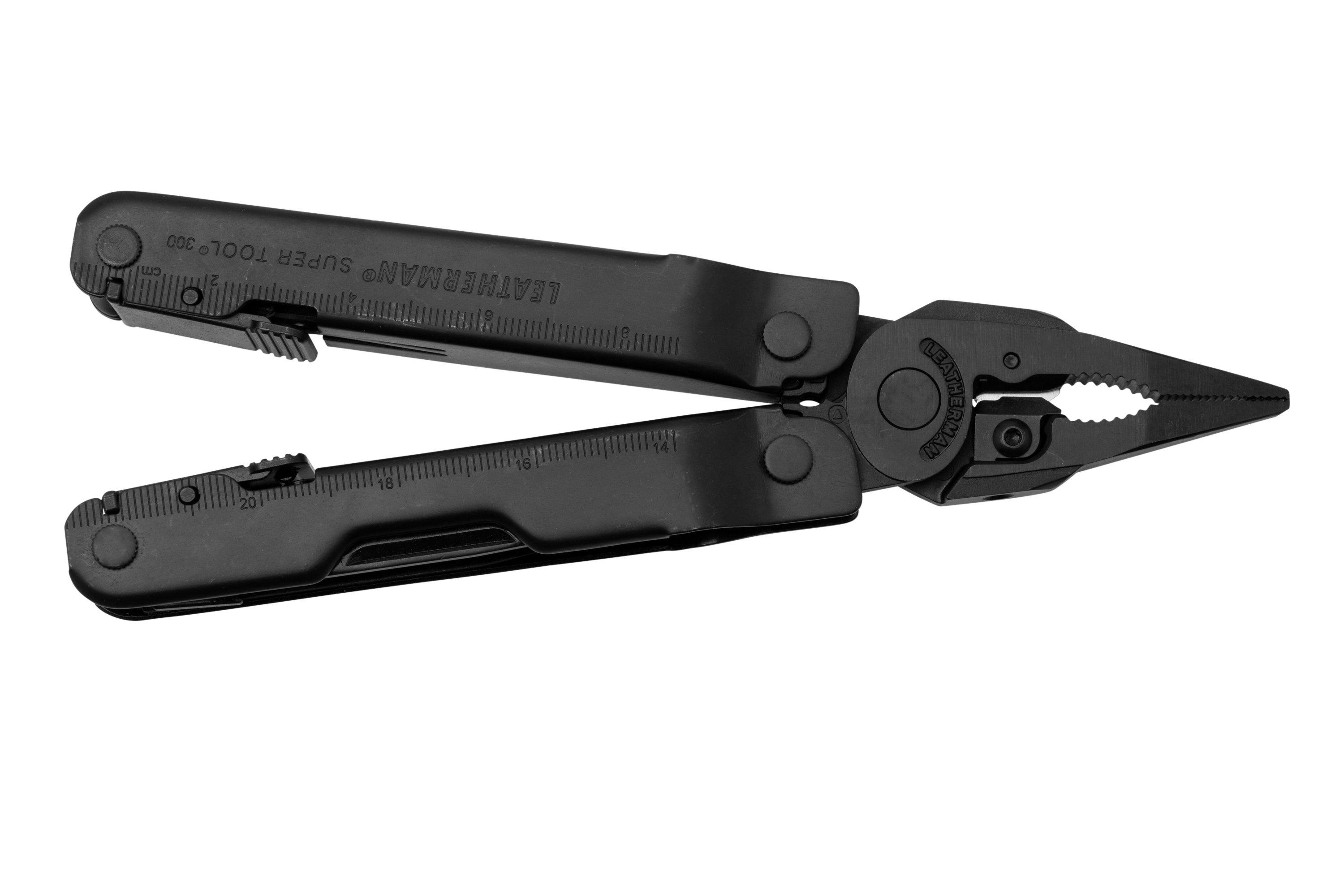Leatherman Super Tool 300M multi-tool Black, MOLLE-sheath 6065-M-BK ...