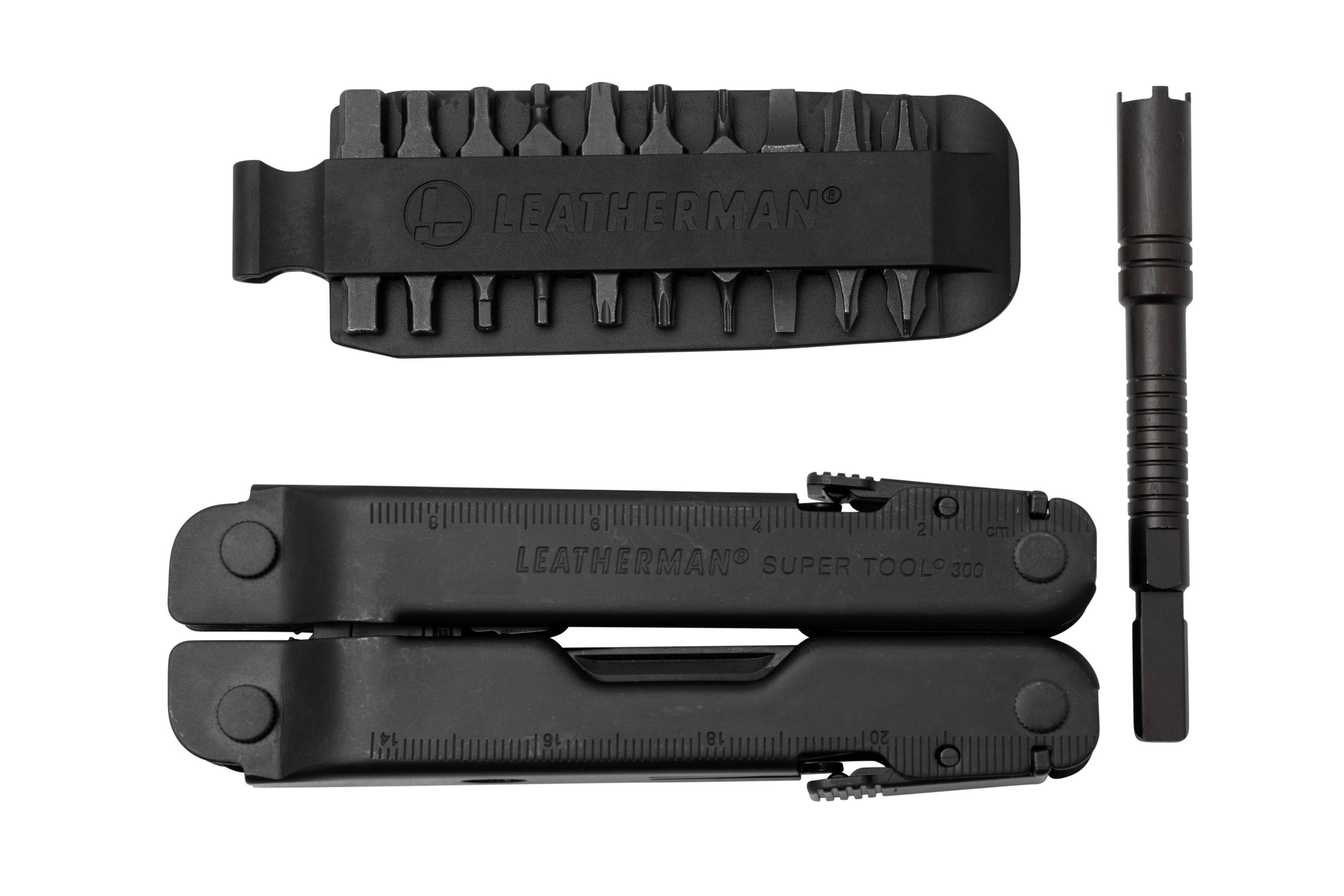 Leatherman Super Tool 300M multitool Black, MOLLE-foedraal 6065-M-BK ...