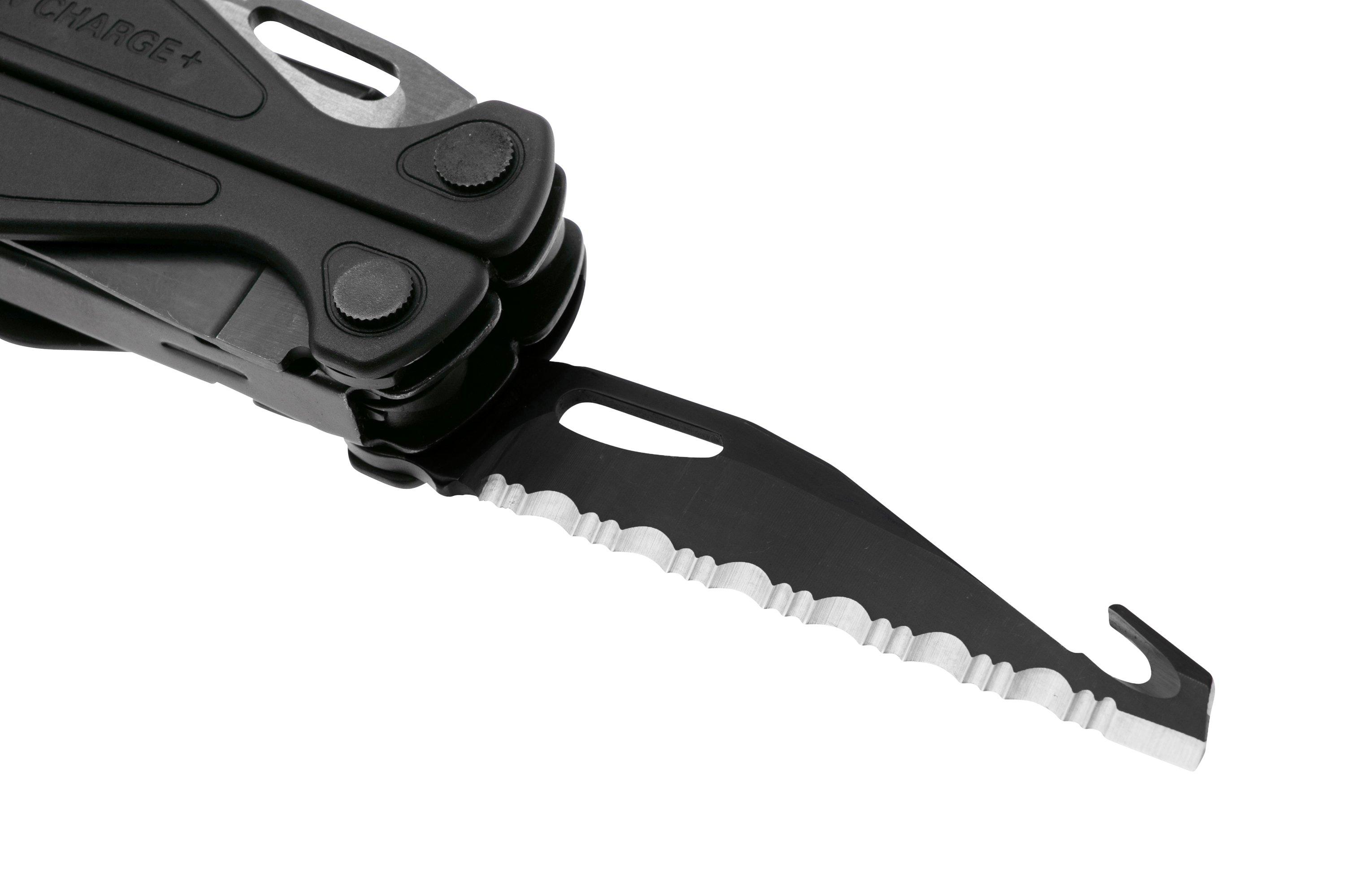 Leatherman Charge Plus 832601 black multi-tool, nylon sheath ...