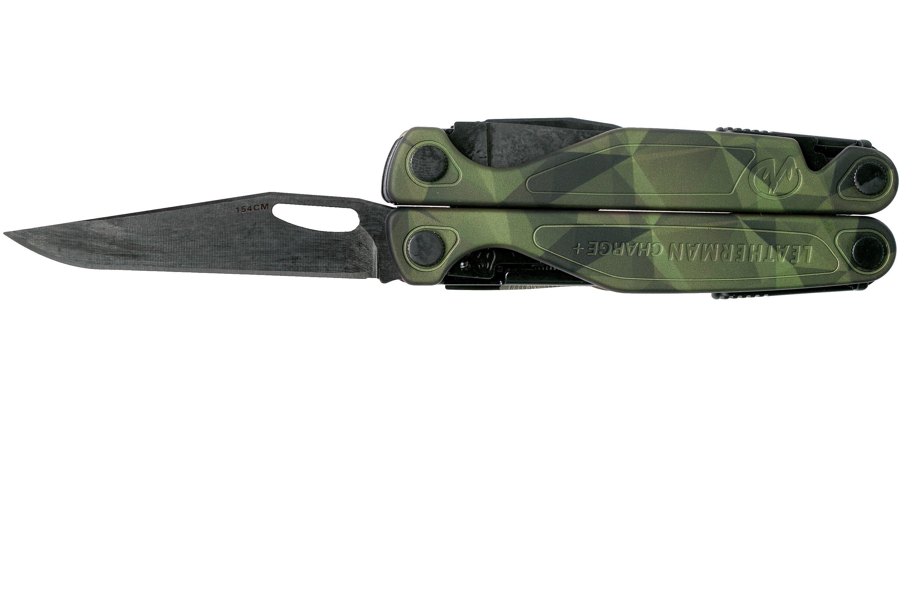 Leatherman Charge Plus Forest Camo multi tool 832710, nylon sheath ...