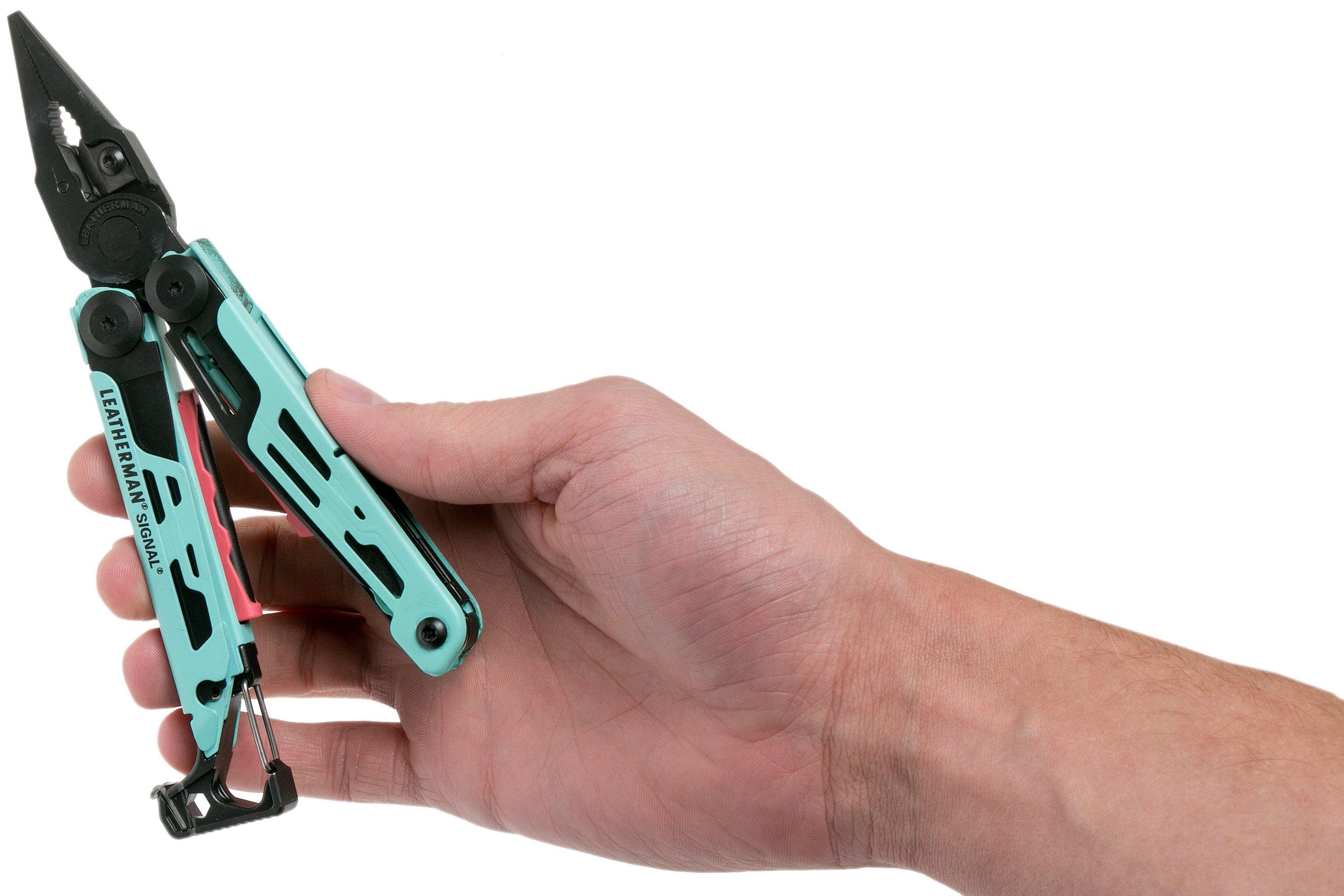 Leatherman Signal Aqua survival multi tool 832733 nylon sheath Advantageously shopping at Knivesandtools