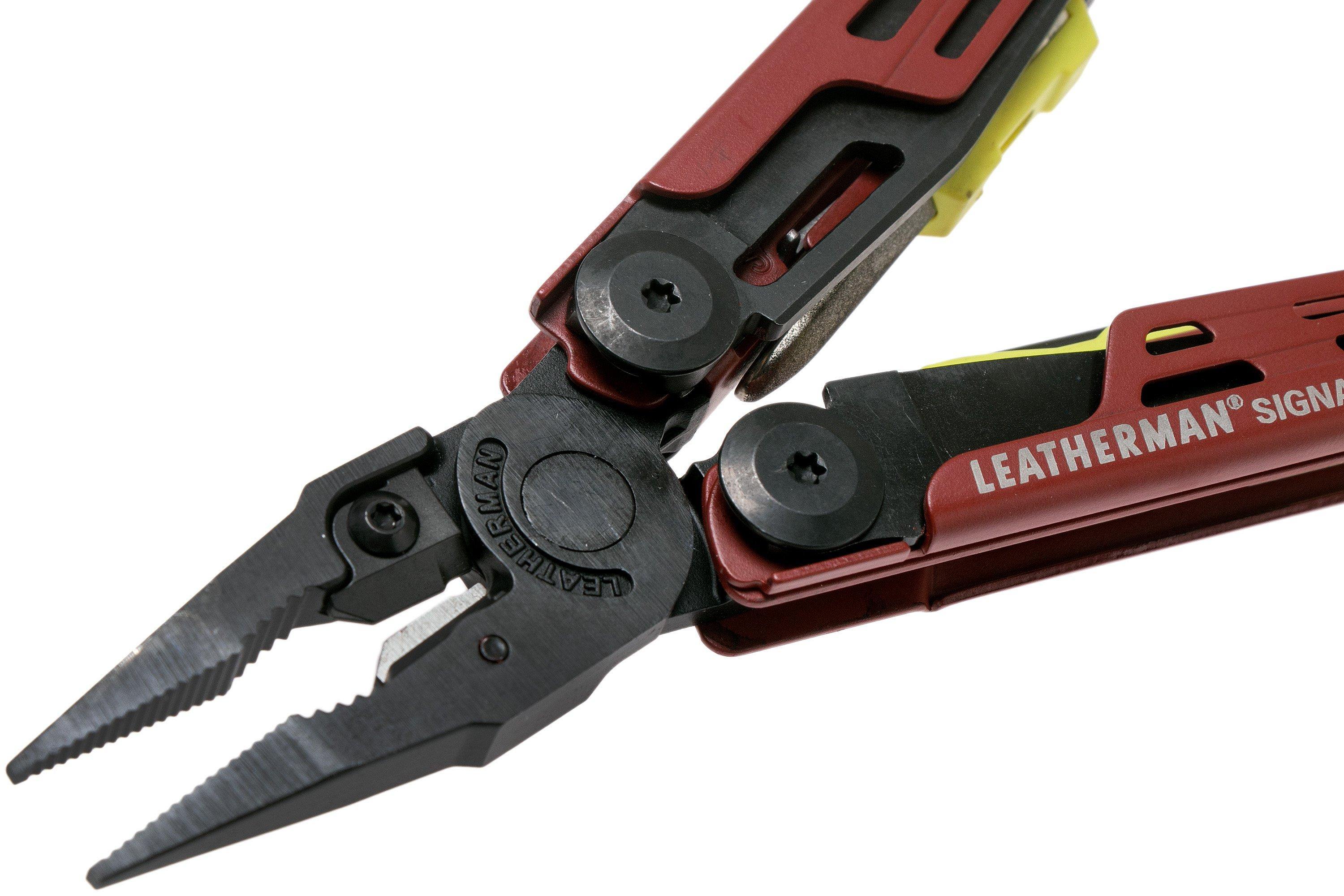 Leatherman Signal Crimson Red multi-tool da sopravvivenza 832745 ...