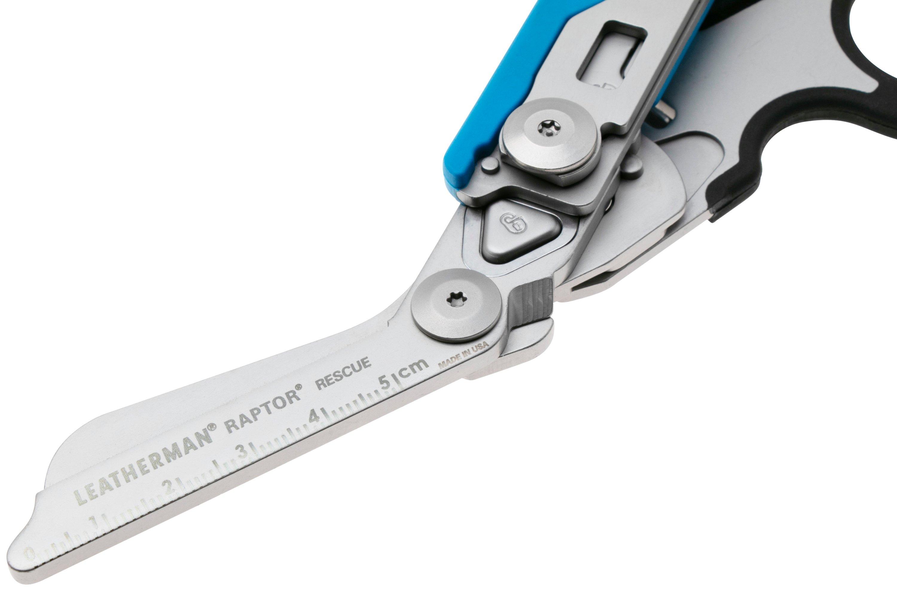 Leatherman Raptor Rescue 833066 Black Blue, rescue shears ...