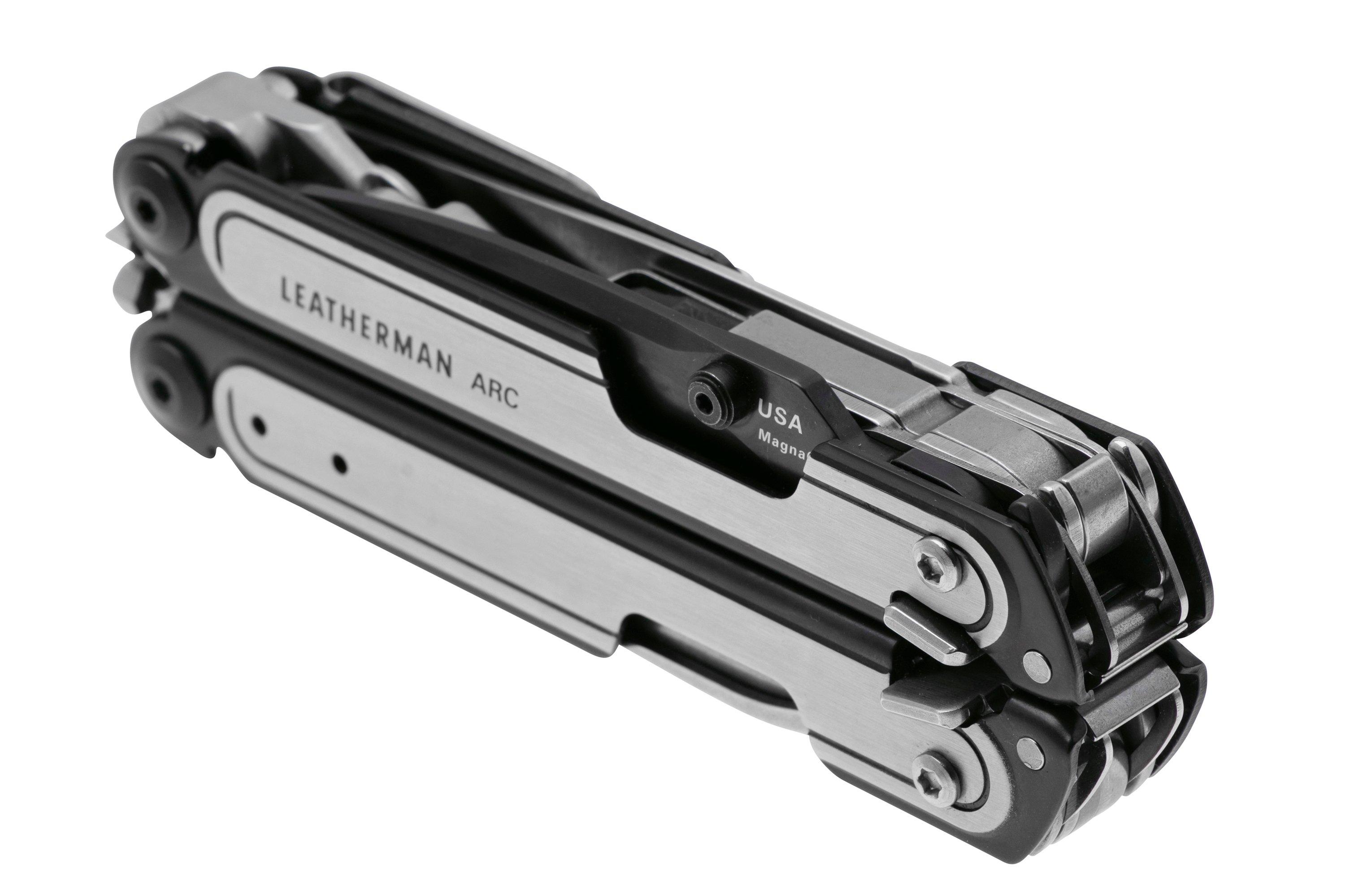 Leatherman ARC 833076 Black Silver, Black DLC CPM MagnaCut, multi-tool ...