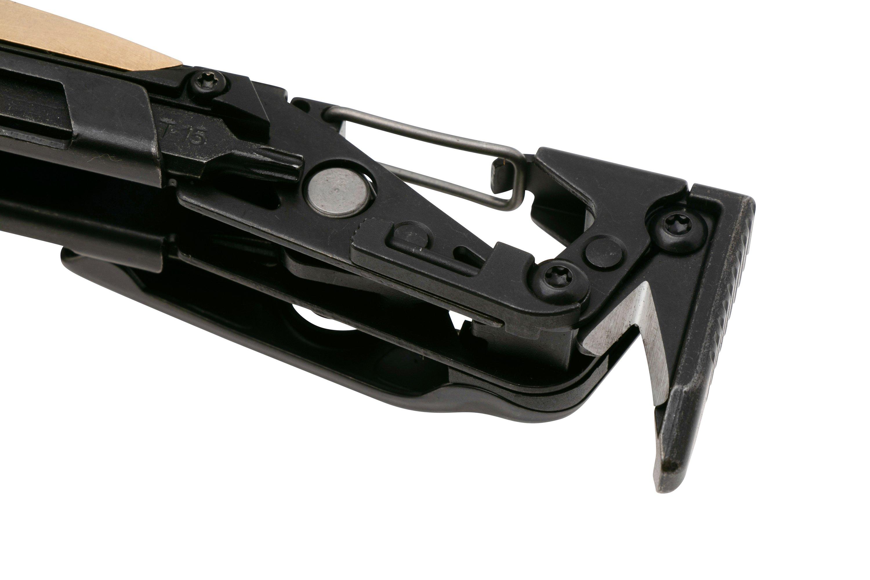 Leatherman MUT 833084 black multi-tool, green MOLLE sheath ...