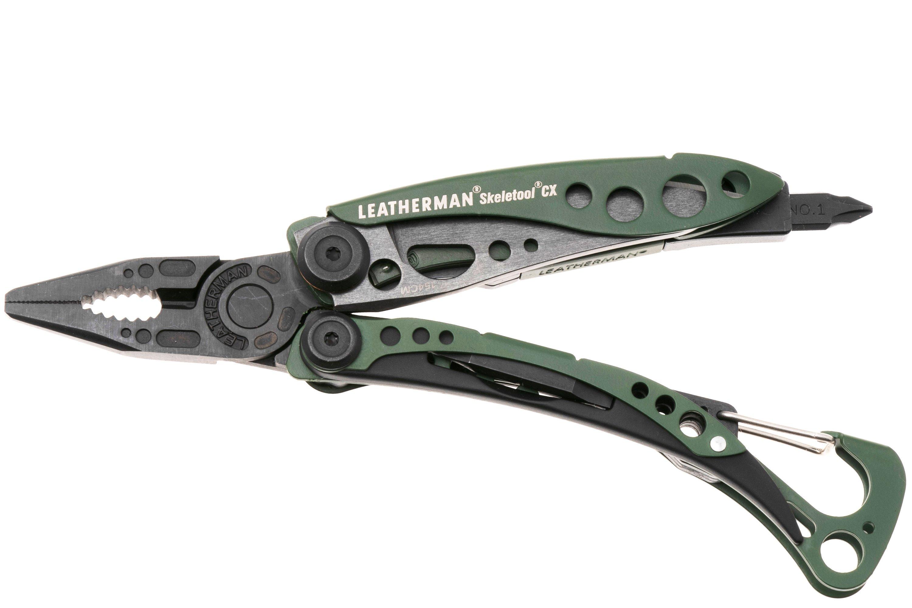 Leatherman Skeletool CX 833139 OD Green, multiherramienta | Compras con ...