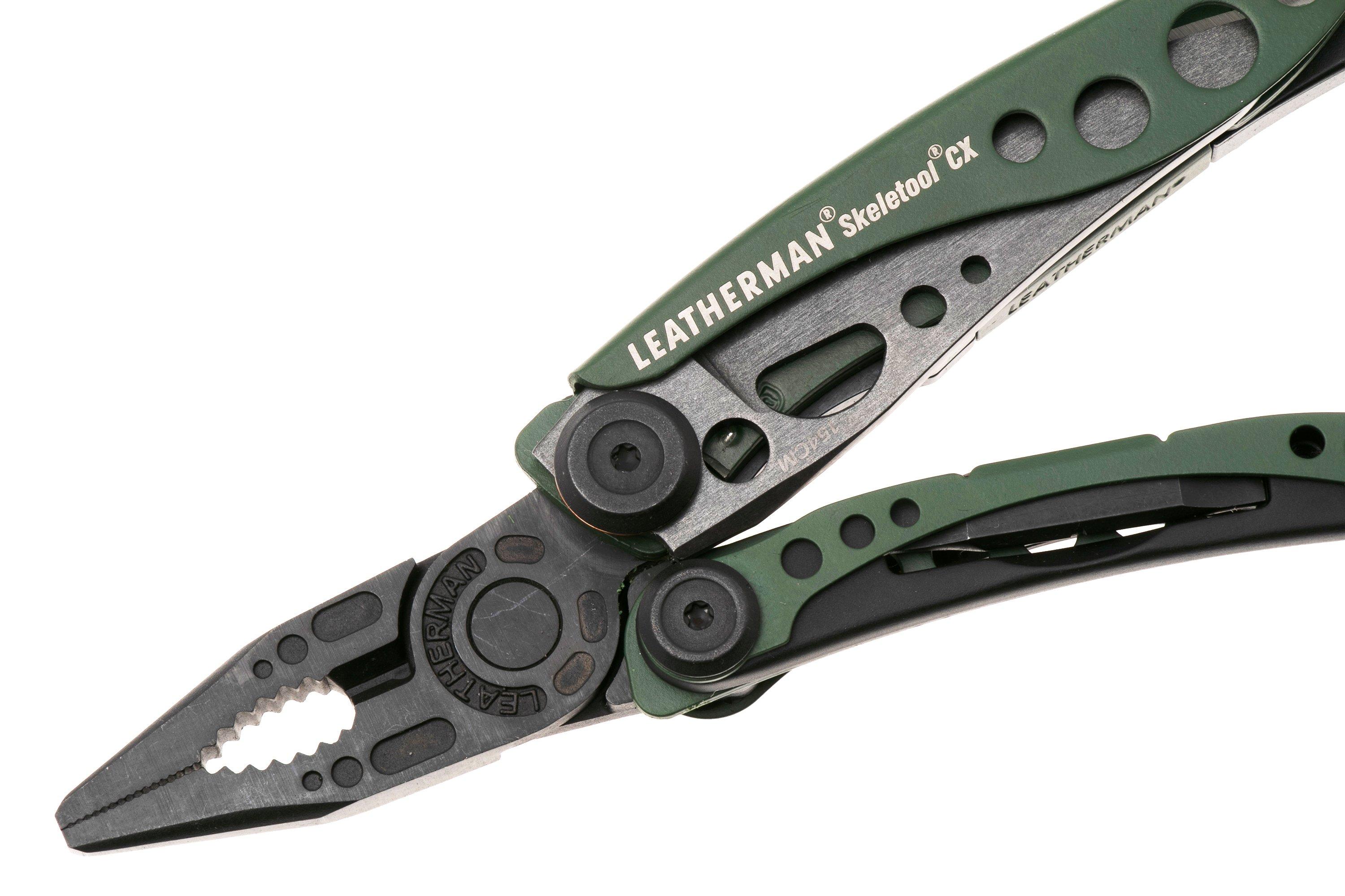Leatherman Skeletool CX 833139 OD Green, Multitool | Günstiger shoppen ...