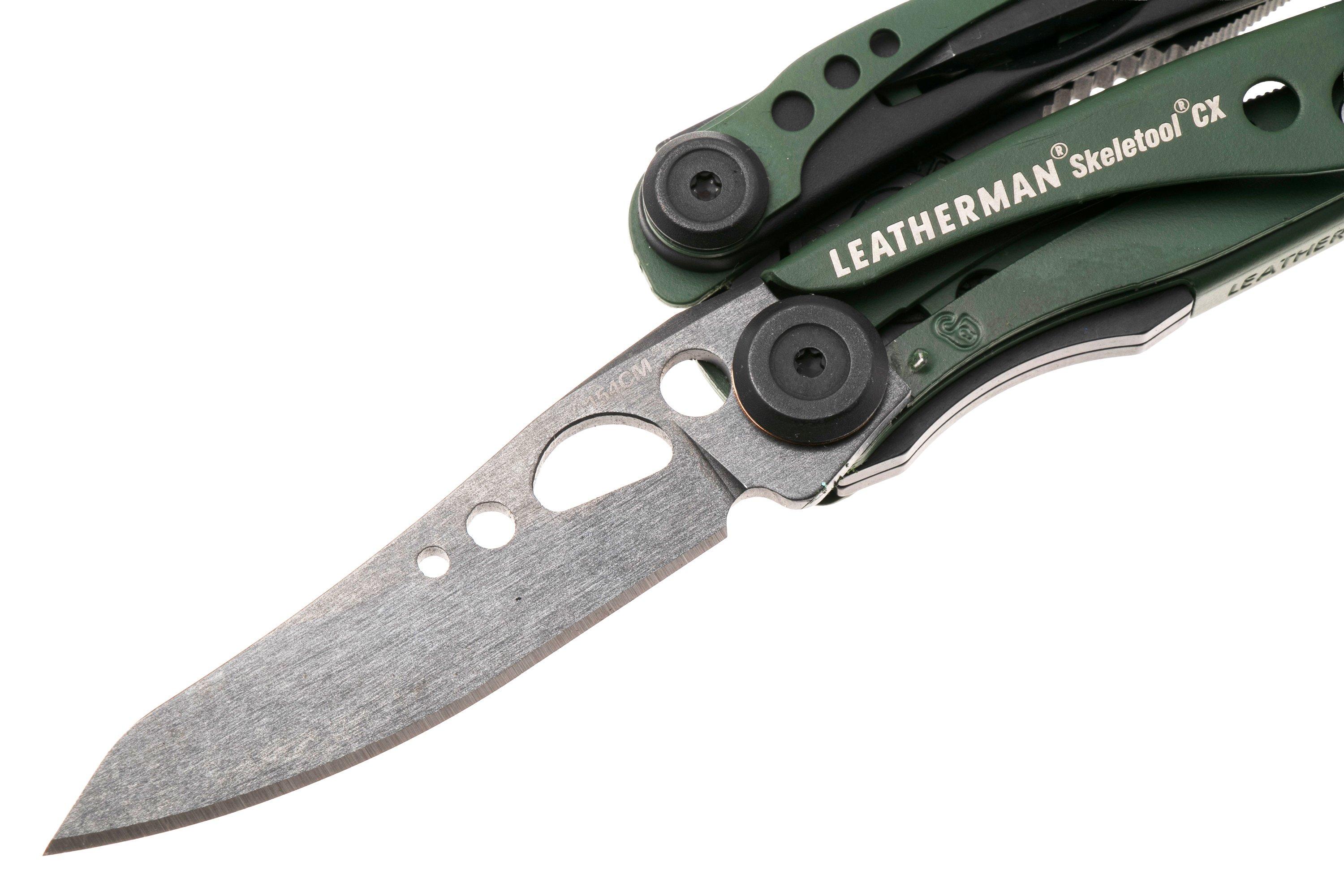 Leatherman Skeletool CX 833139 OD Green, Multitool | Günstiger shoppen ...