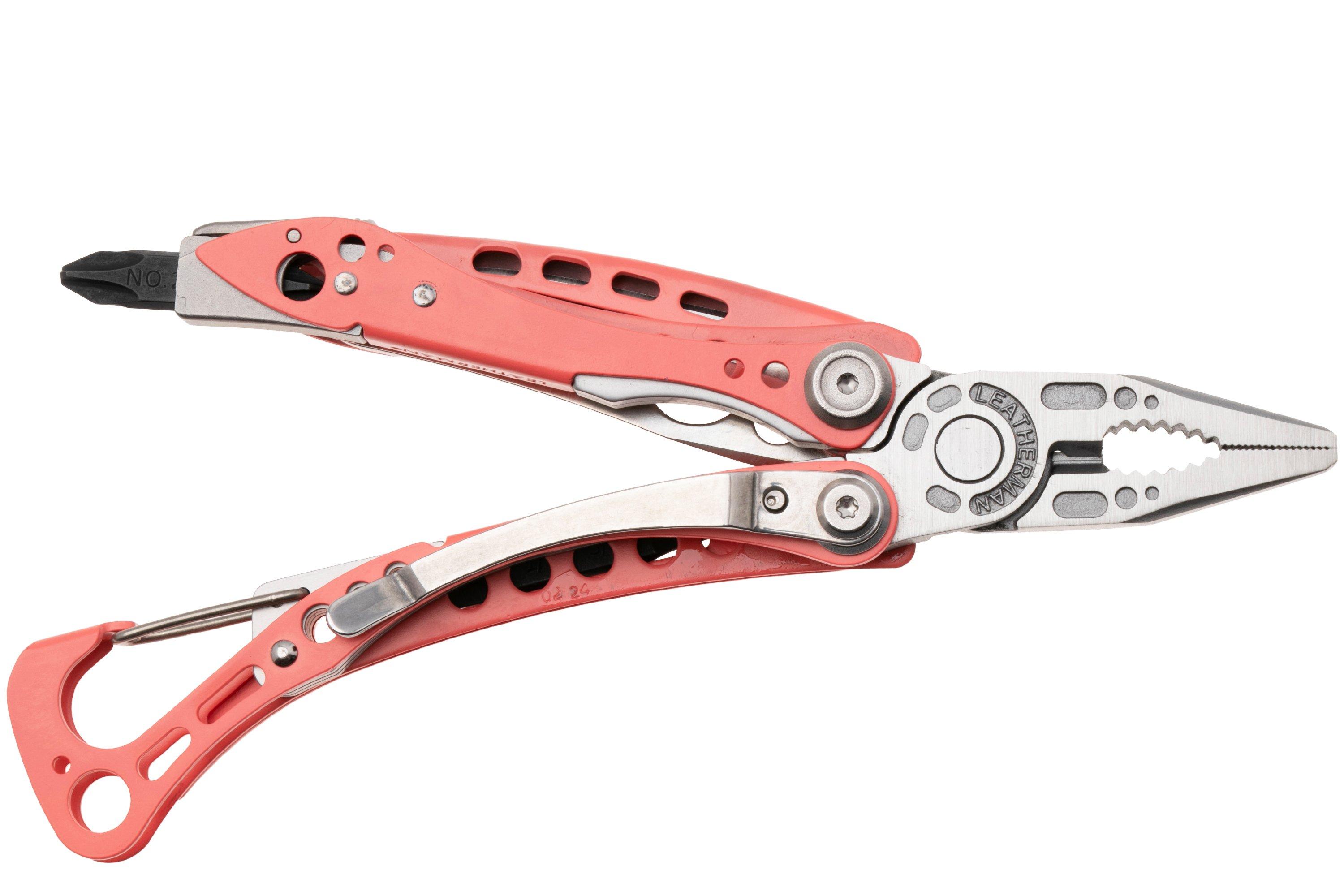 Leatherman Skeletool CX 833145 Guava, multi-tool | Advantageously ...