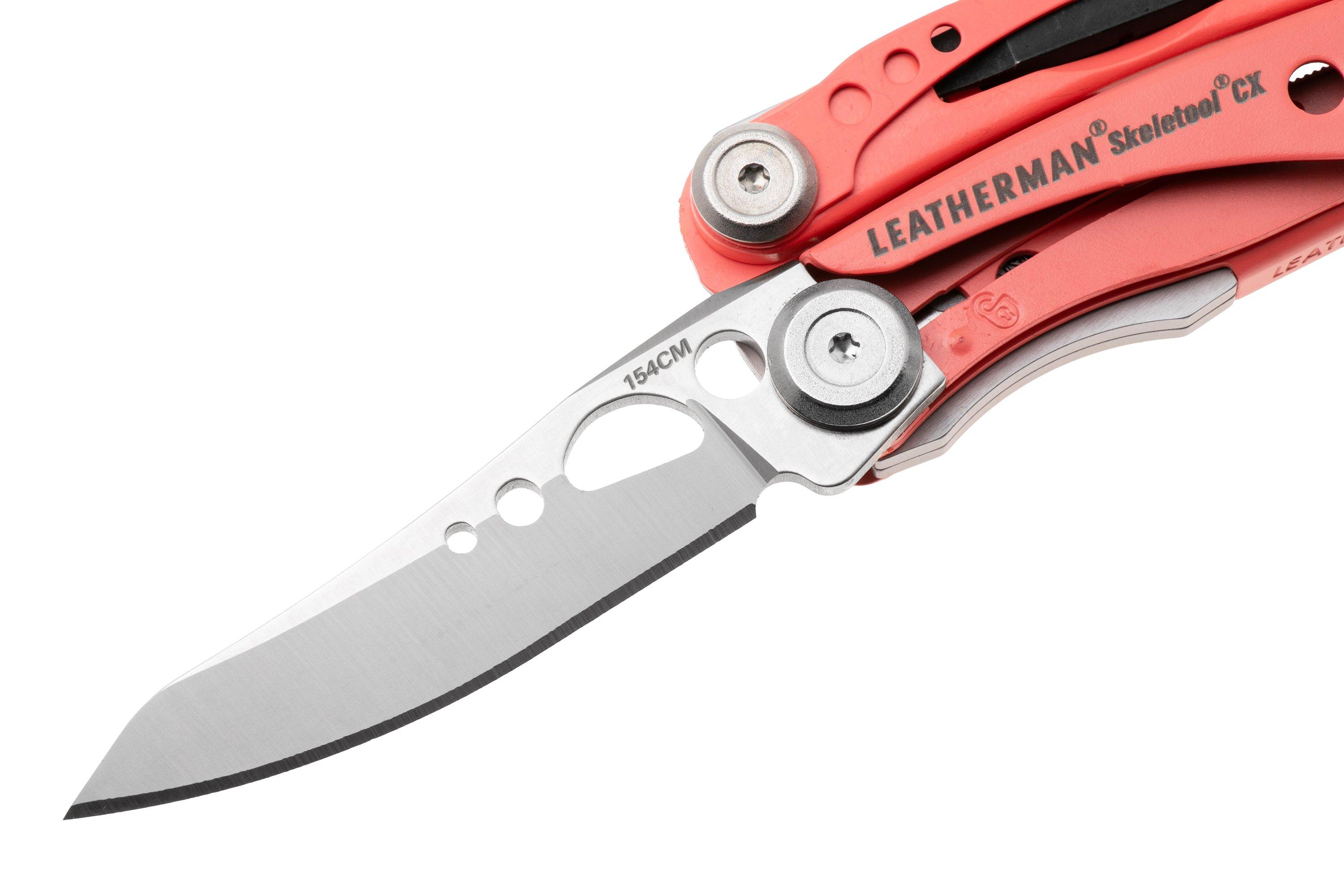 Leatherman Skeletool CX 833145 Guava, multi-tool | Advantageously ...