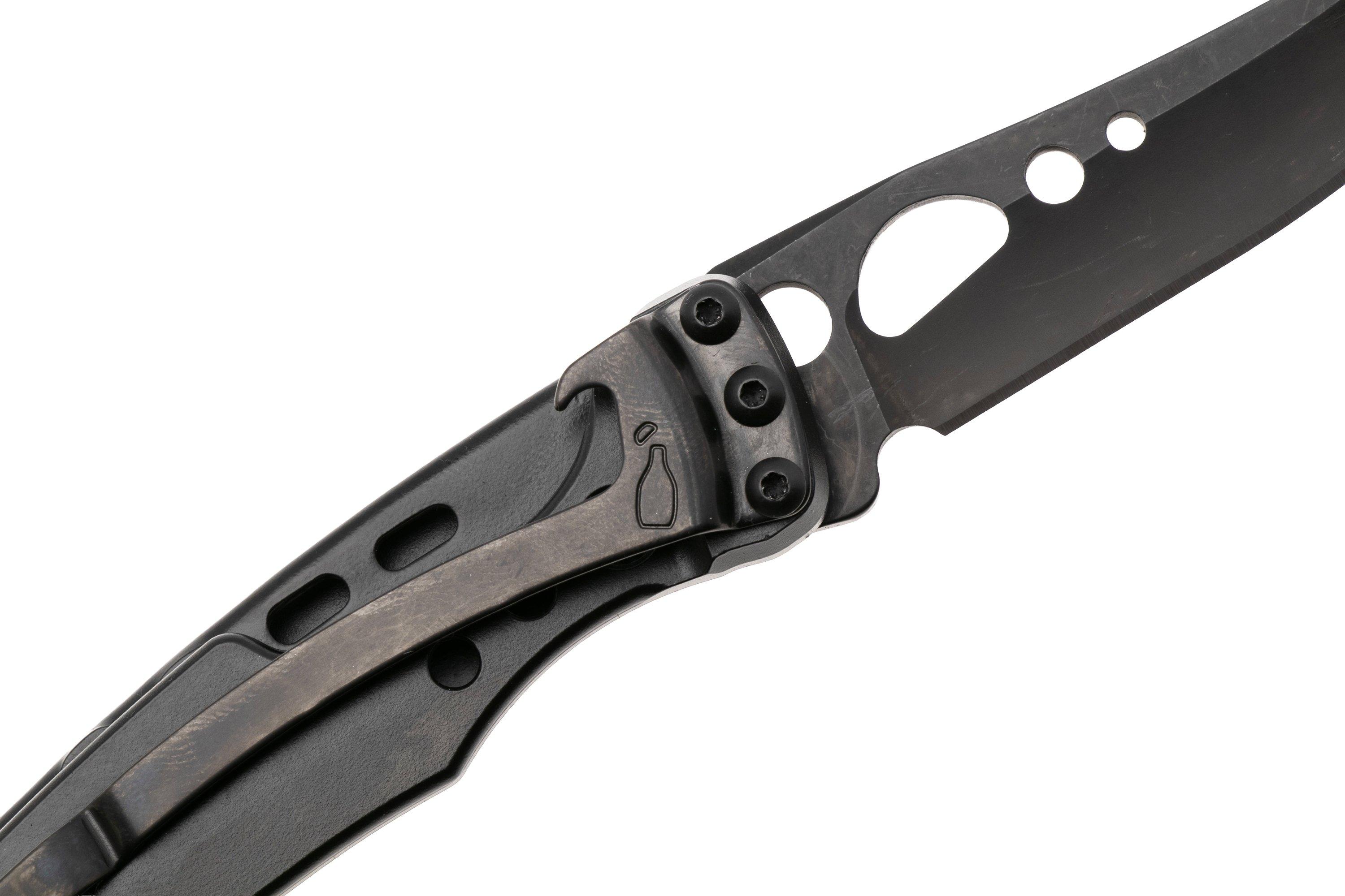 Leatherman Skeletool Knife KB 833165 Black Oxide 420HC, Onyx, pocket ...