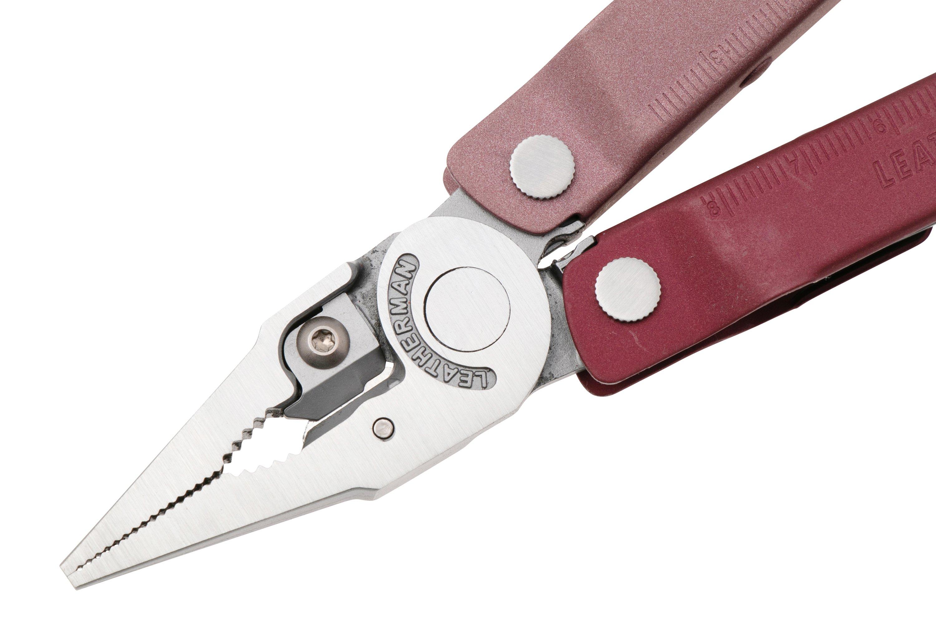 Leatherman Rebar 833317 Heathered Cranberry, multi-tool ...