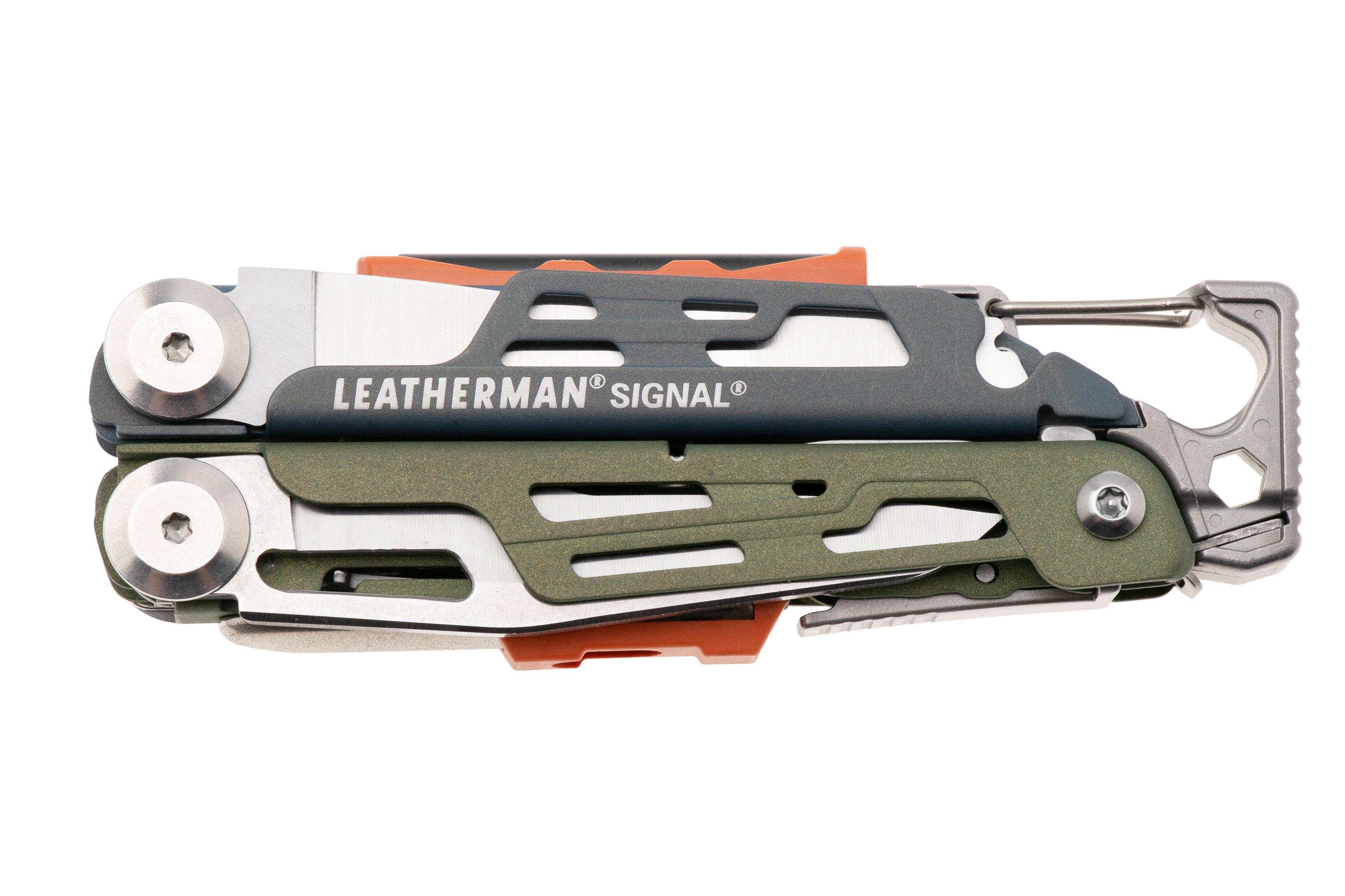 Leatherman Signal 833319 Tundrascape, multitool de survie, étui en nylon | Achetez à prix ...