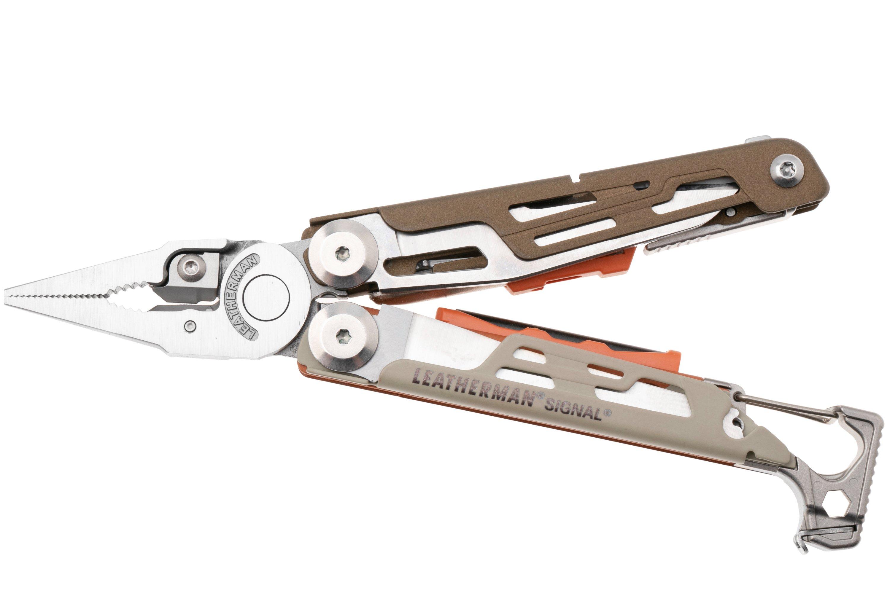 Leatherman Signal 833321 Mesa Verde, multitool de survie, étui en nylon | Achetez à prix ...