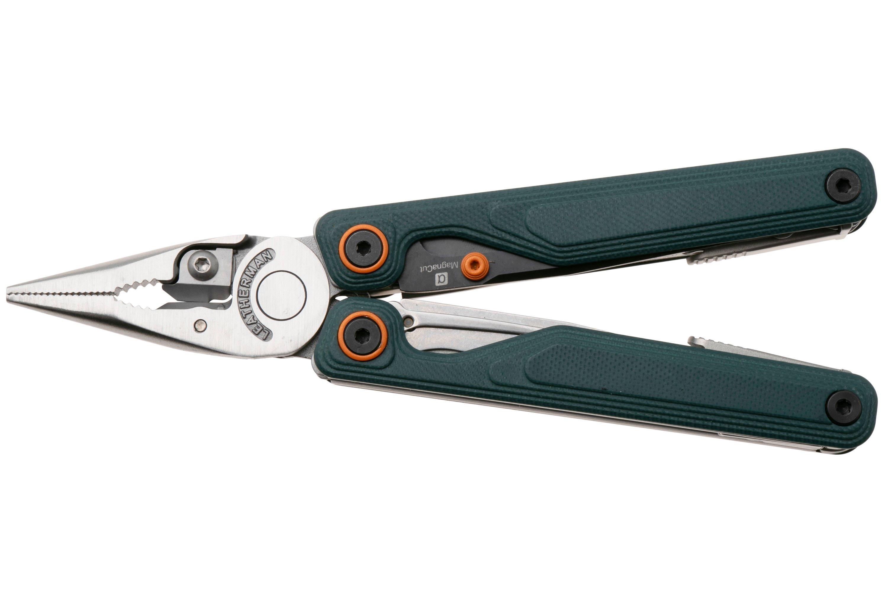 Leatherman Wave Alpha Cascadia 833401 Black DLC MagnaCut, Green G10 ...
