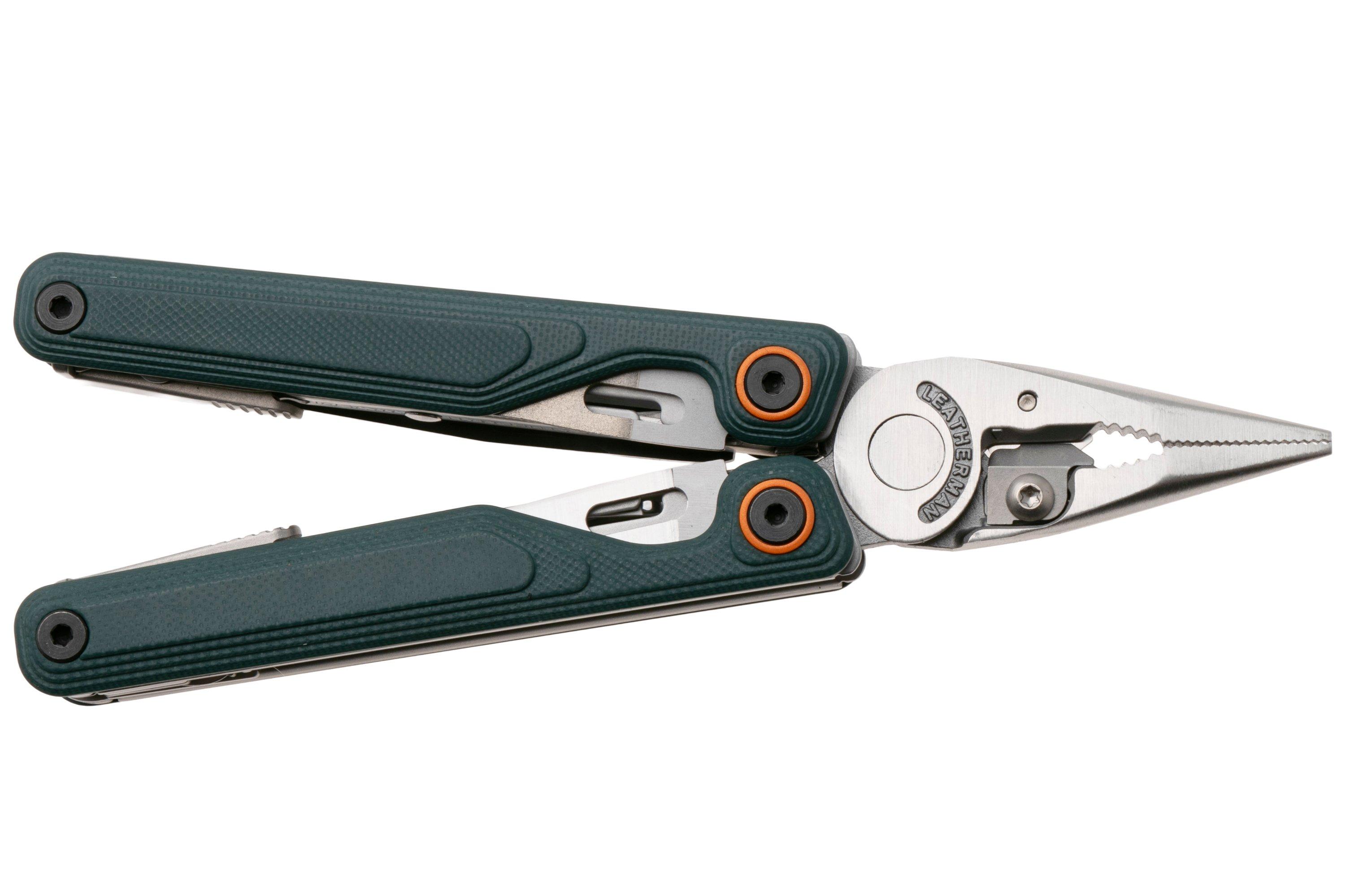 Leatherman Wave Alpha Cascadia 833401 Black DLC MagnaCut, Green G10 ...