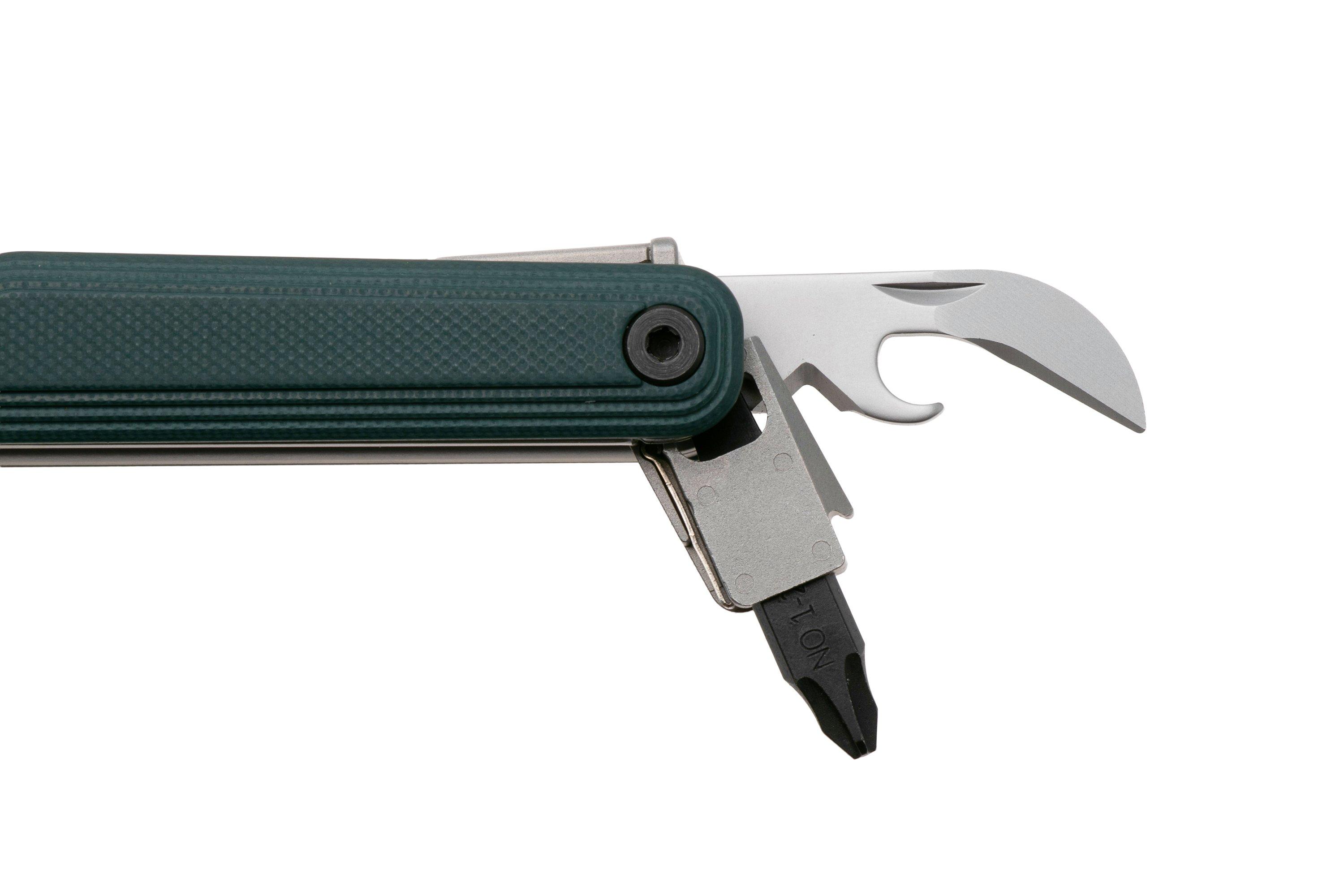 Leatherman Wave Alpha Cascadia 833401 Black DLC MagnaCut, Green G10 ...