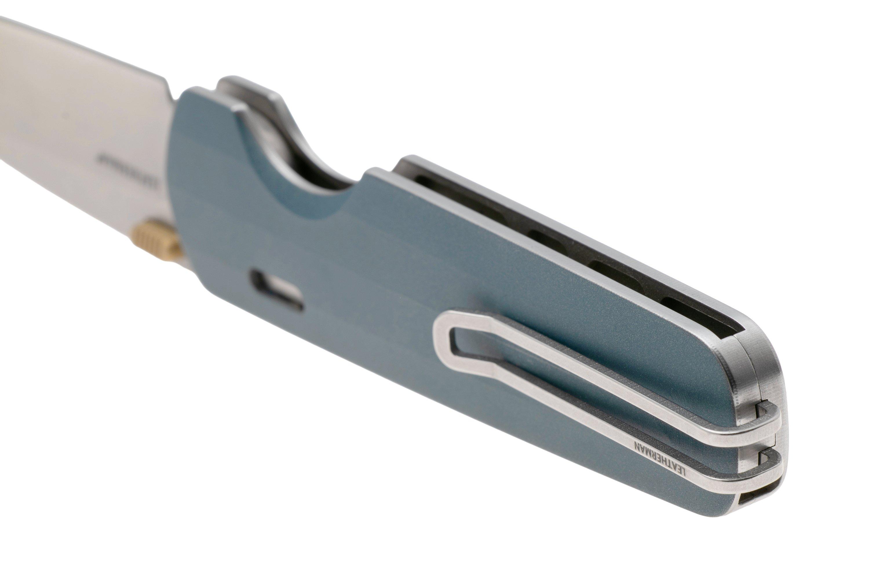 Leatherman Blazer 833420 CPM MagnaCut, Denim Blue Cerakote, pocket ...