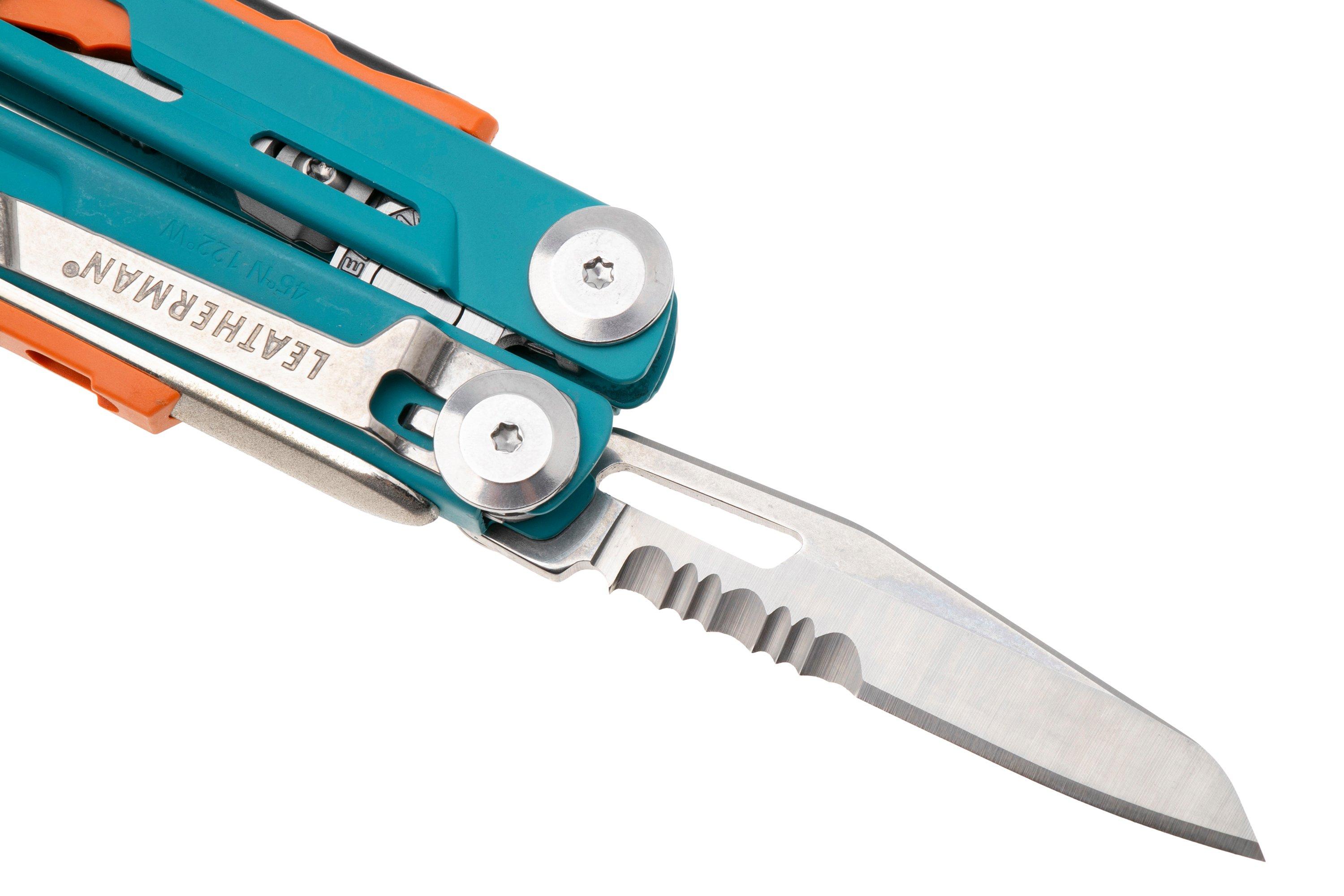 Leatherman Signal 833447 Santa Fe, survival multi-tool, nylon sheath ...