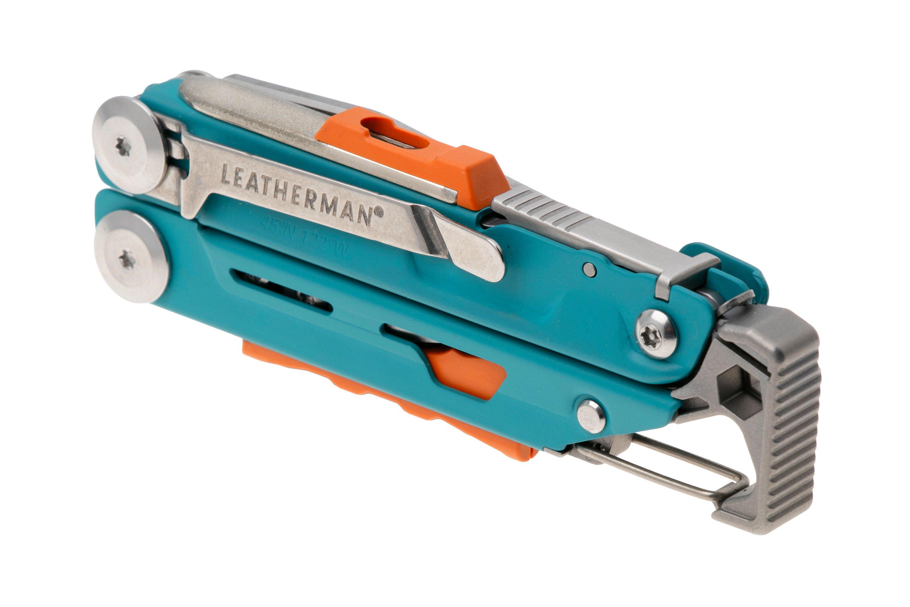 Leatherman Signal 833447 Santa Fe, survival multi-tool, nylon sheath ...