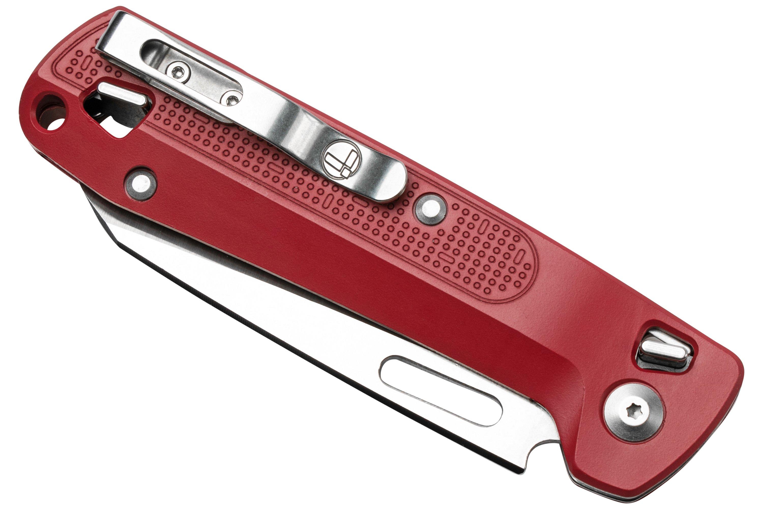 Leatherman Free K2 Crimson FREE-K2-CR pocket knife | Advantageously ...