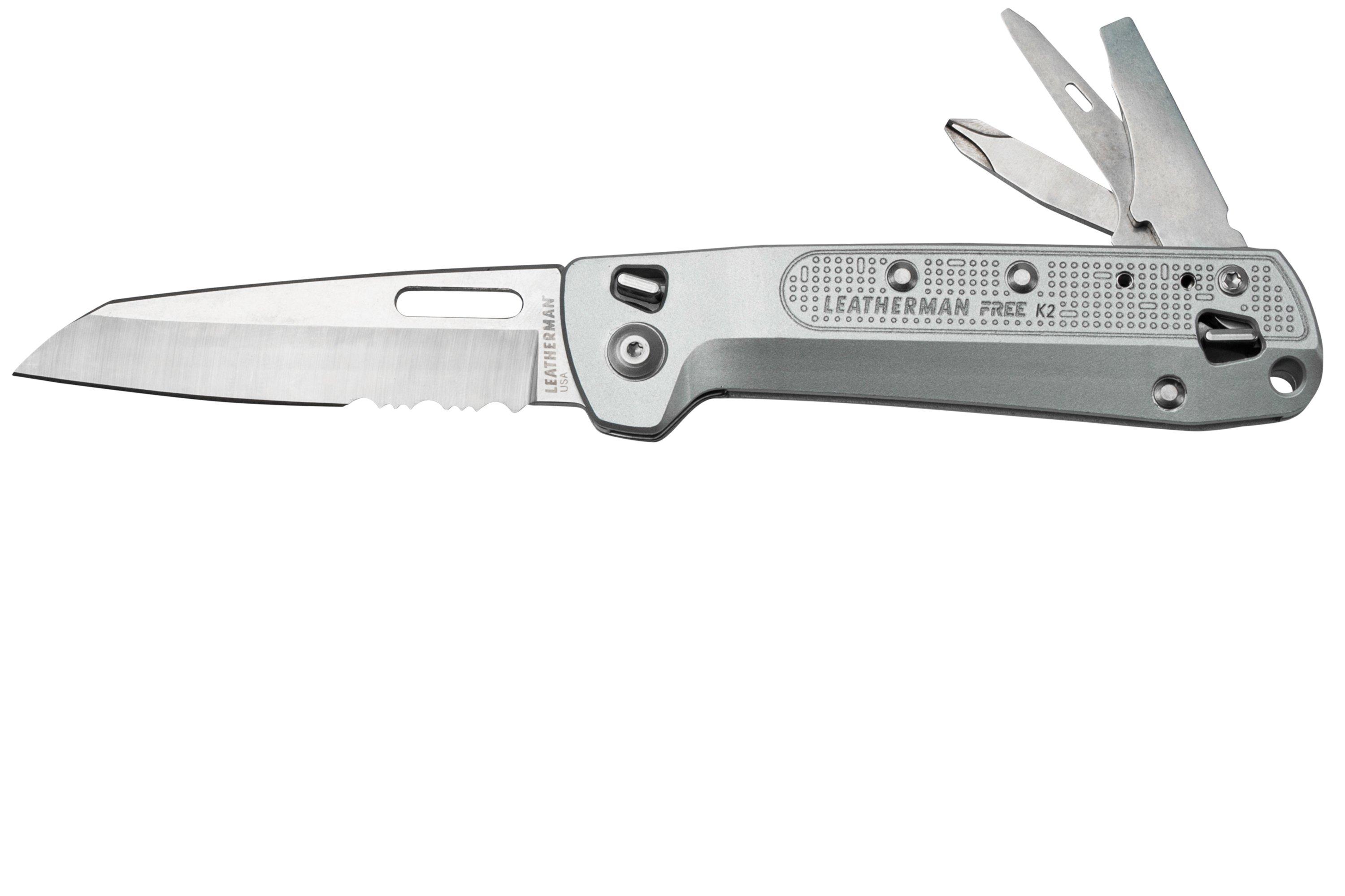 Leatherman Free K2X FREE-K2X, pocket knife | Advantageously shopping at ...