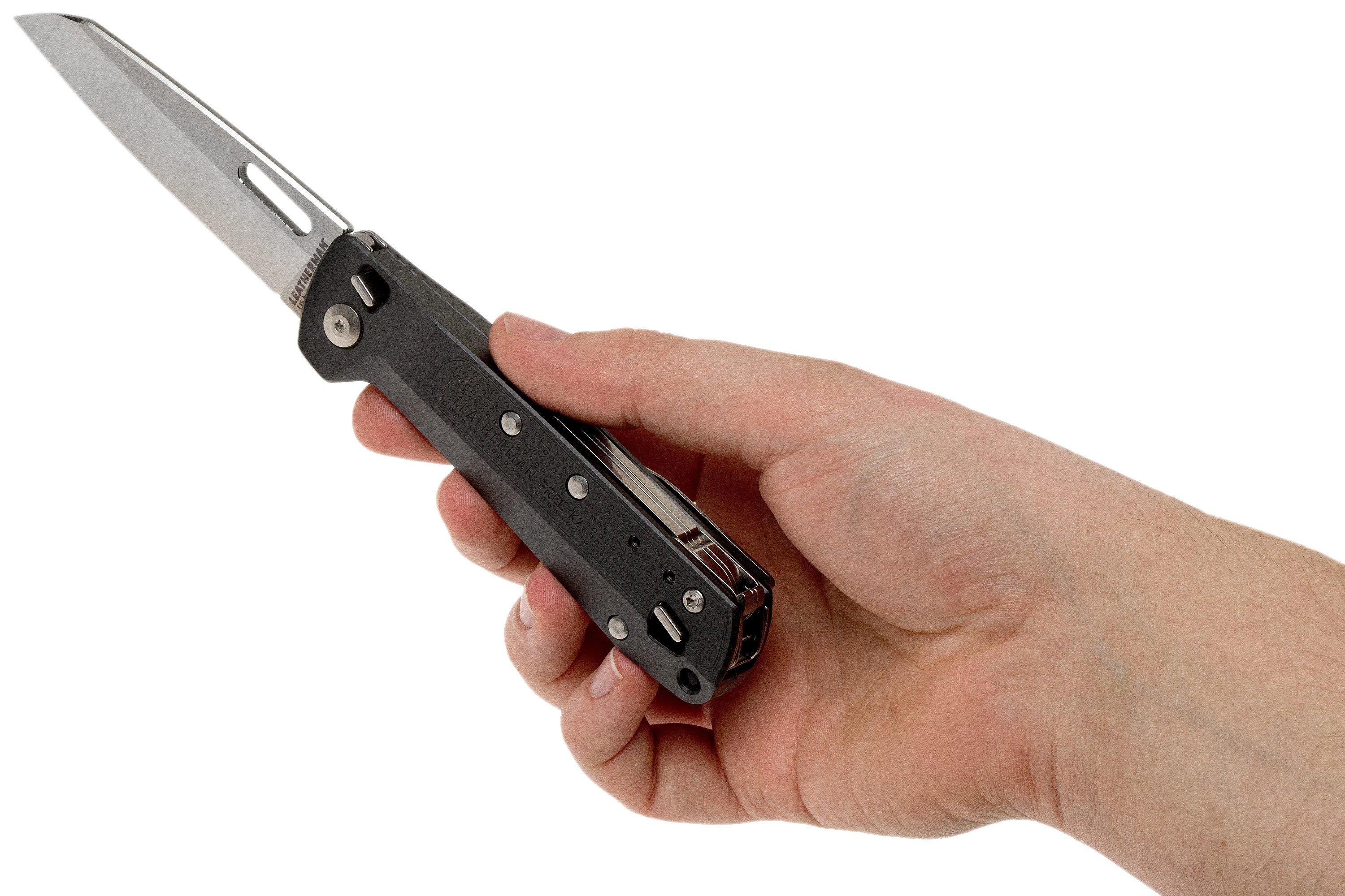 Leatherman Free K2 Grey 832658 pocket knife | Advantageously shopping ...