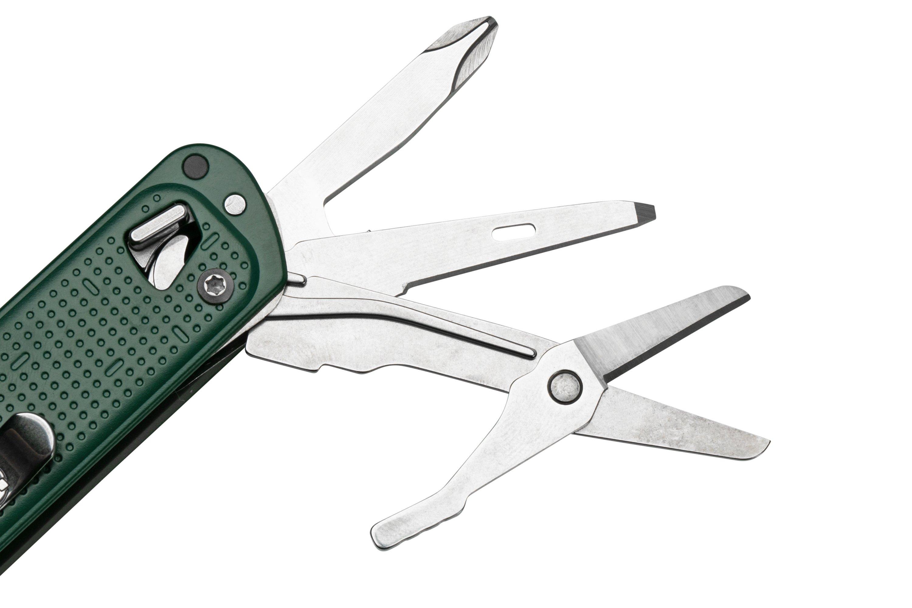 Leatherman Free T4 Evergreen, FREE-T4-EG multi-tool | Advantageously ...