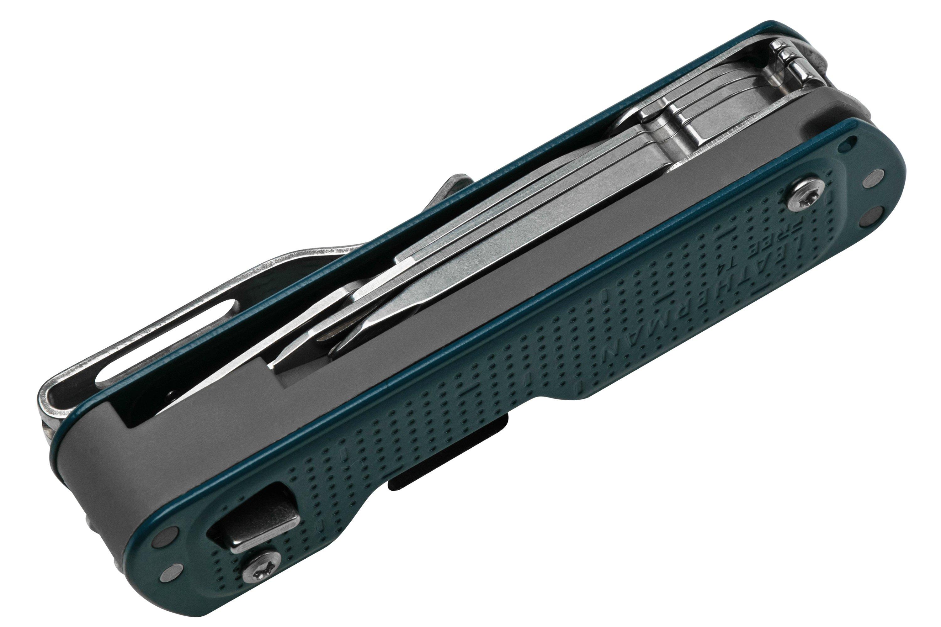 Leatherman Free T4 Navy, FREE-T4-NA multi-tool | Advantageously ...