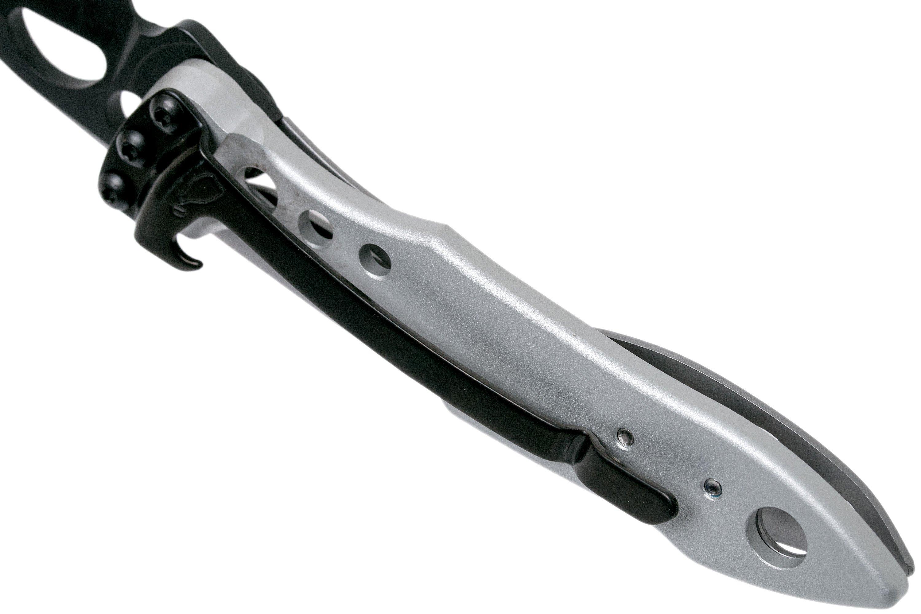 Leatherman Skeletool Knife KBx Black & Silver pocket knife partially ...