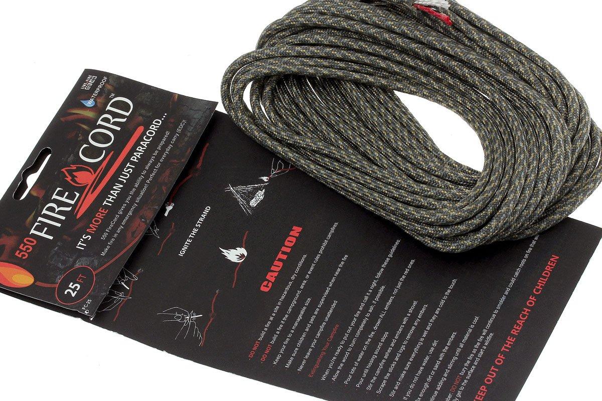 Live Fire Firecord 550 Paracord 25ft, ACU-Digicam | Advantageously ...