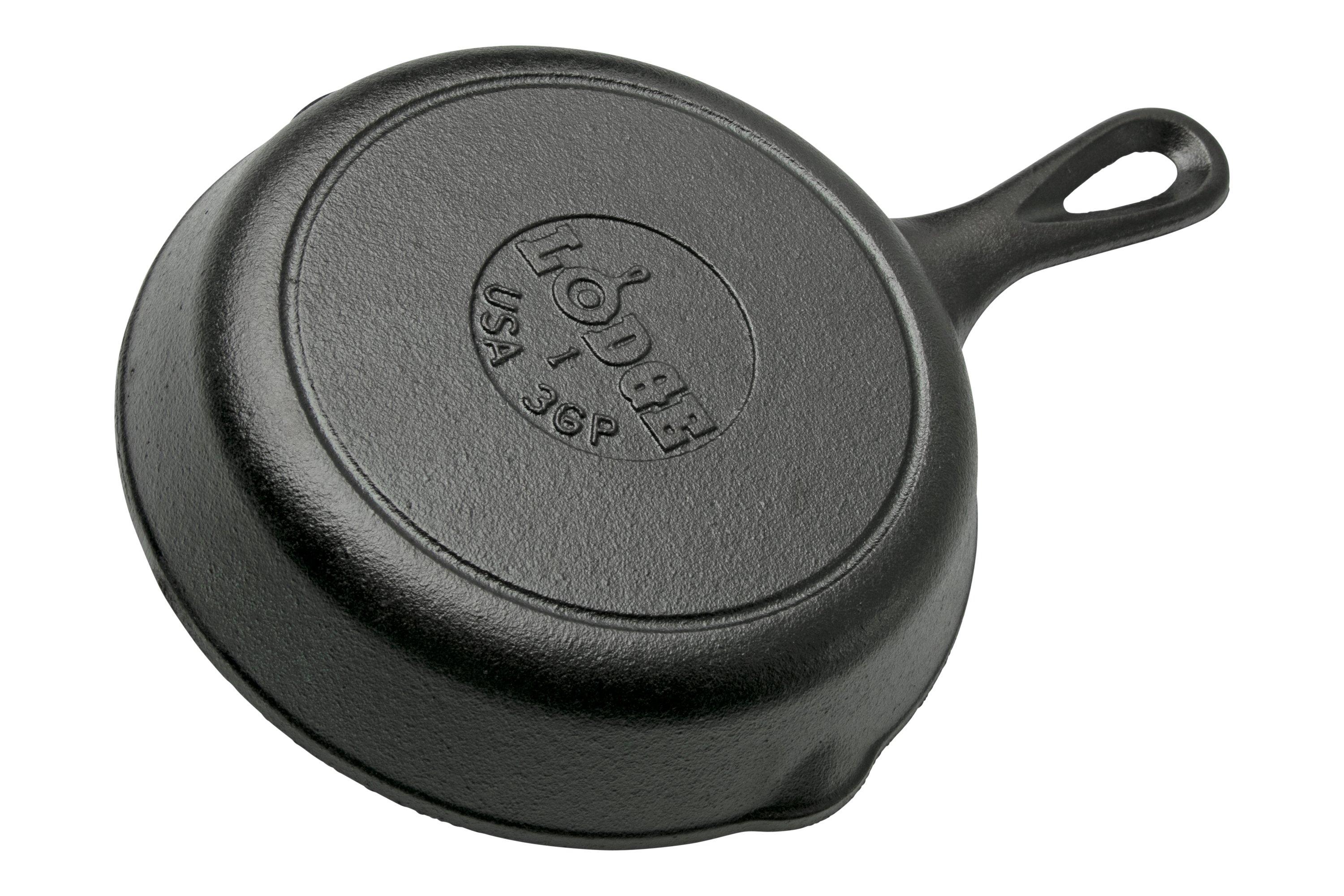 Lodge Cast Iron Grill Pan L3GP, 17 cm | Advantageously shopping at ...