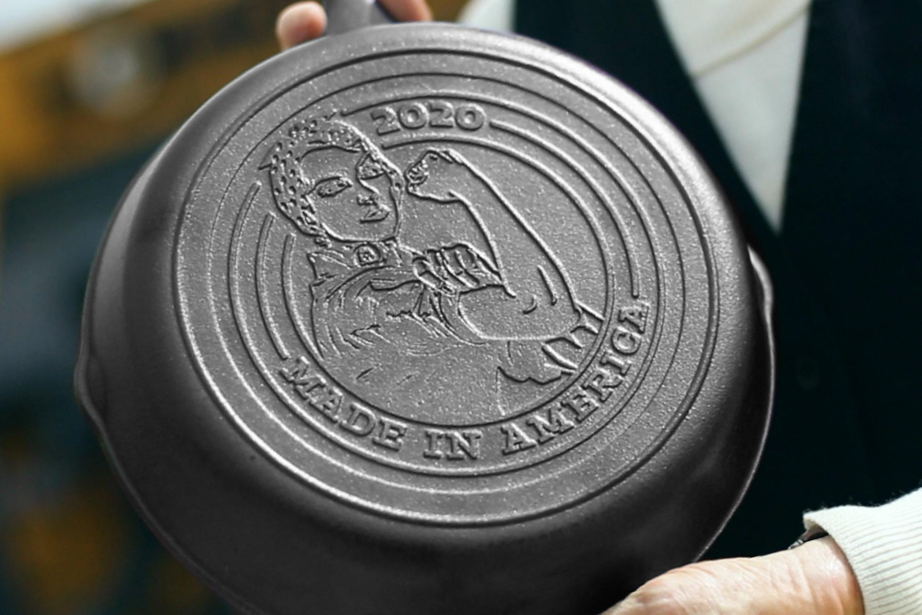 Lodge Classic Cast Iron "We Can Do It" 2020 Made In America Logo L ...