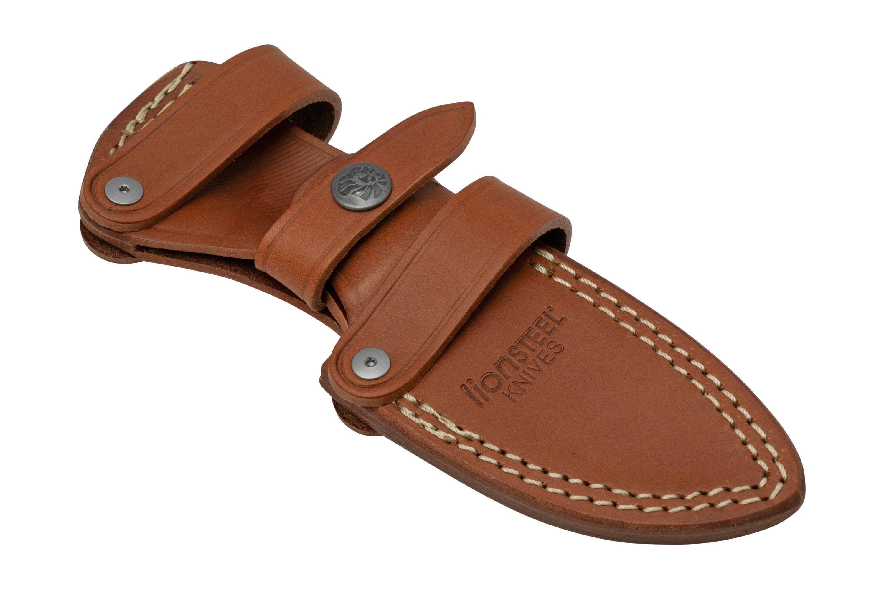 LionSteel M2 Brown Leather Sheath 900M2PL | Advantageously shopping at ...