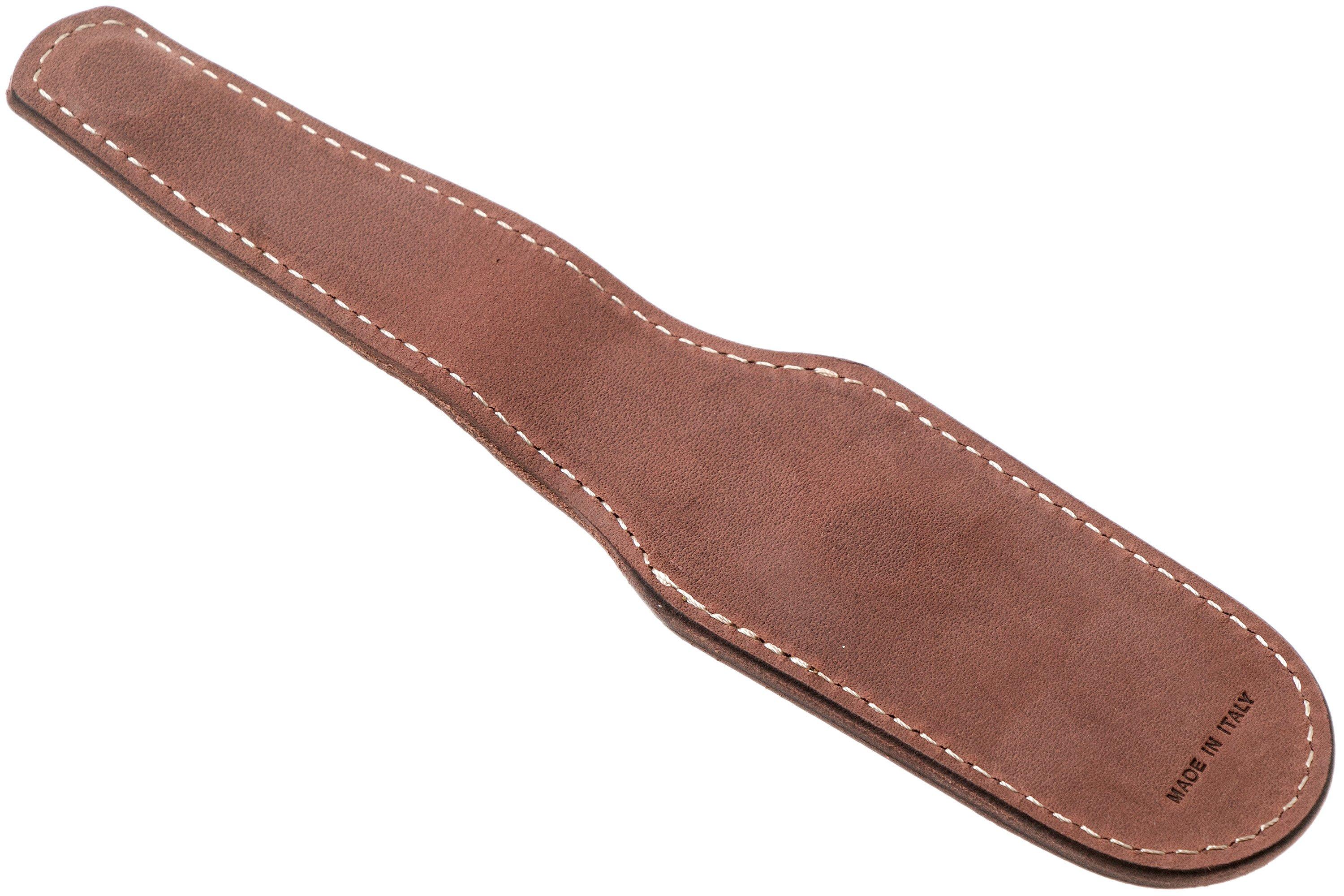 LionSteel 900MK01 BR sheath with magnetic closure, dark brown leather ...