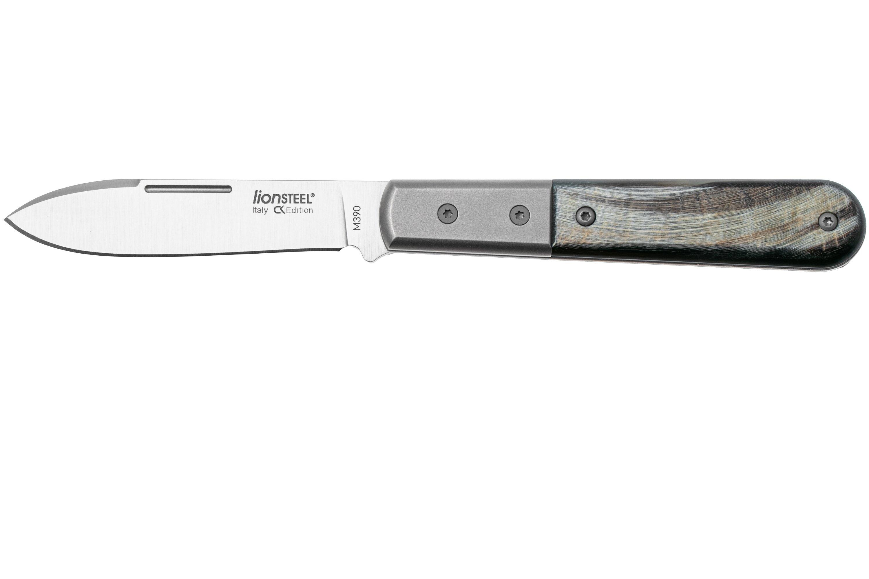 LionSteel Roundhead Barlow CK0111-RM Ram's horn, pocket knife ...