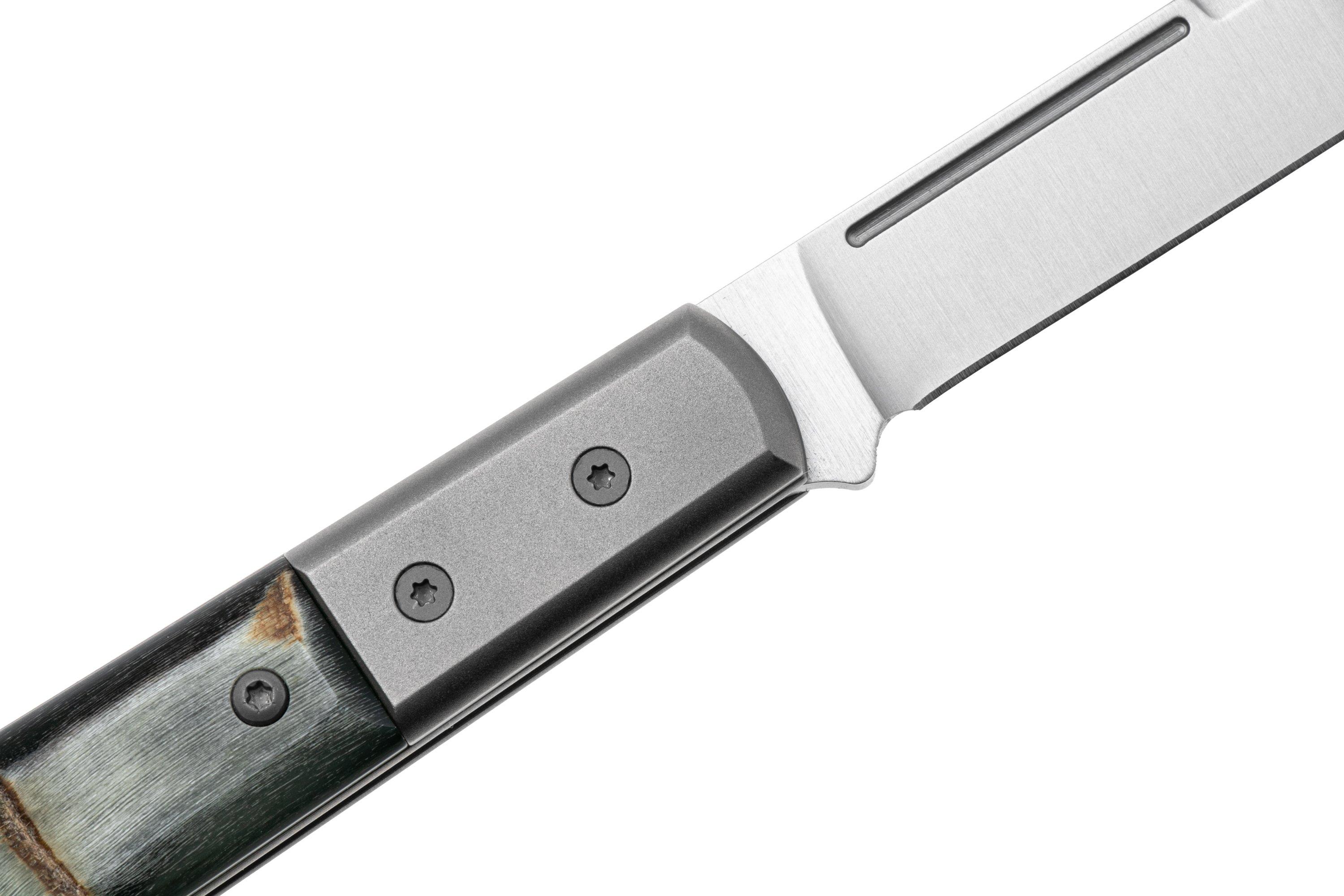 LionSteel Dom Barlow CK0115-RM Ram's horn, pocket knife ...