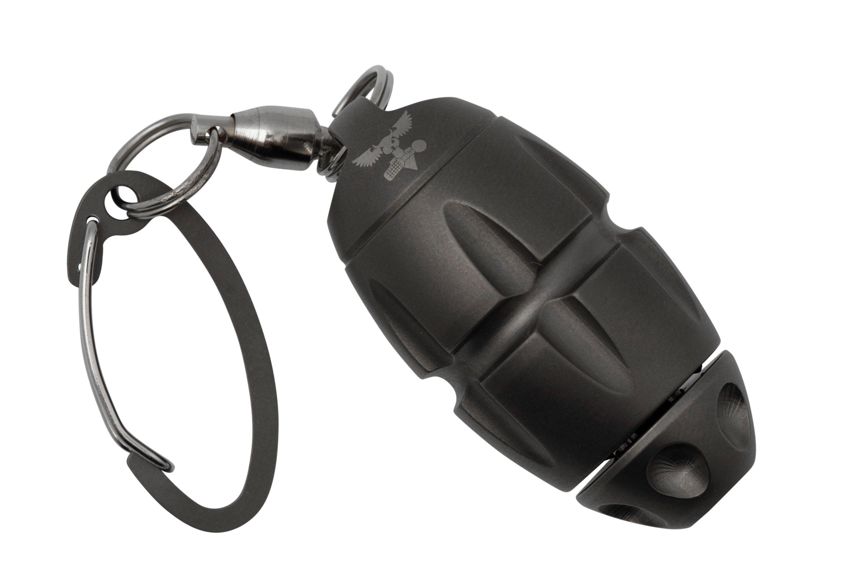 LionSteel Eggie Grey Titanium EG-GY keychain bit set and multi-tool ...