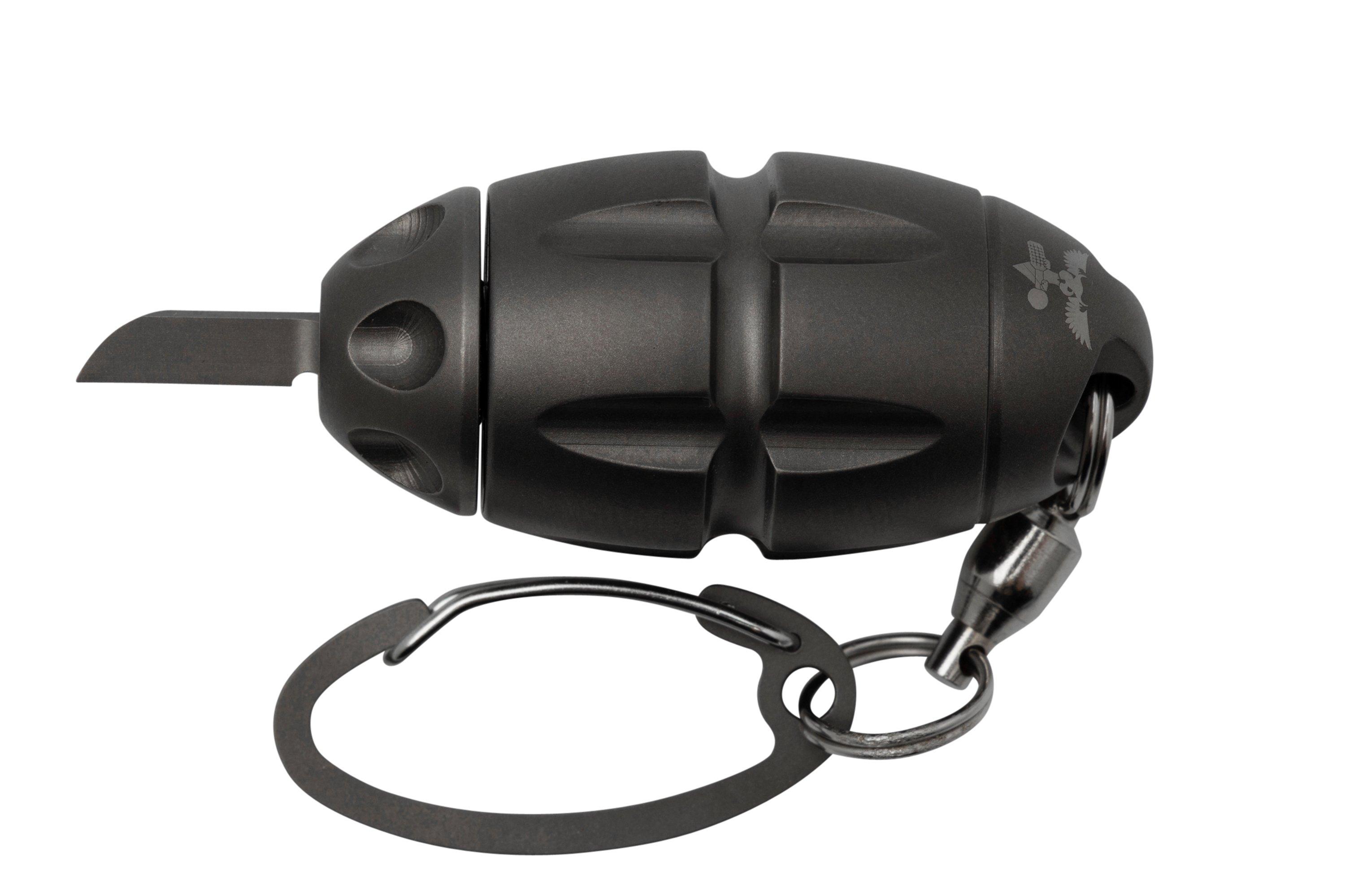 LionSteel Eggie Grey Titanium EG-GY keychain bit set and multi-tool ...