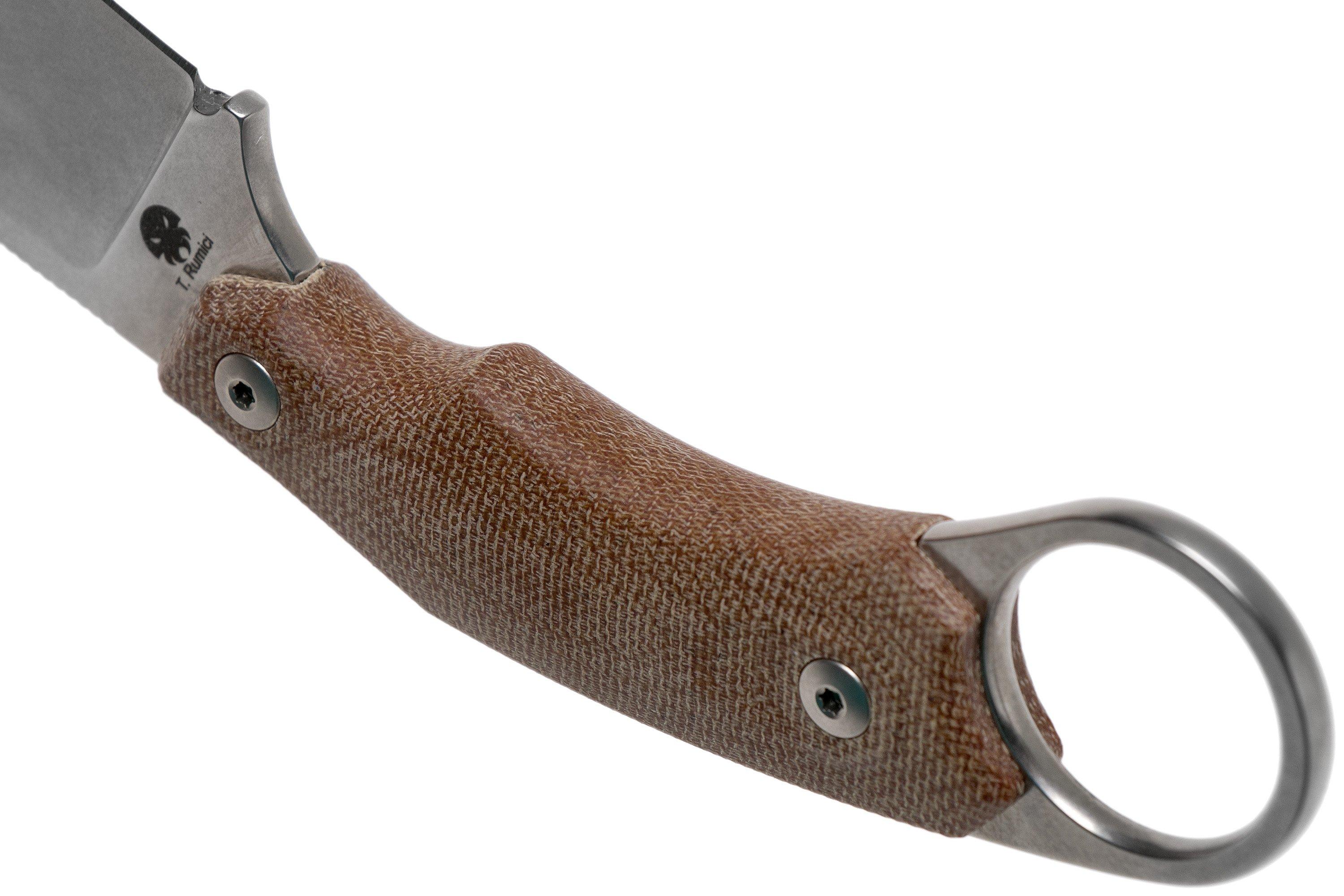 LionSteel H2 CVN Natural Micarta | Advantageously shopping at ...