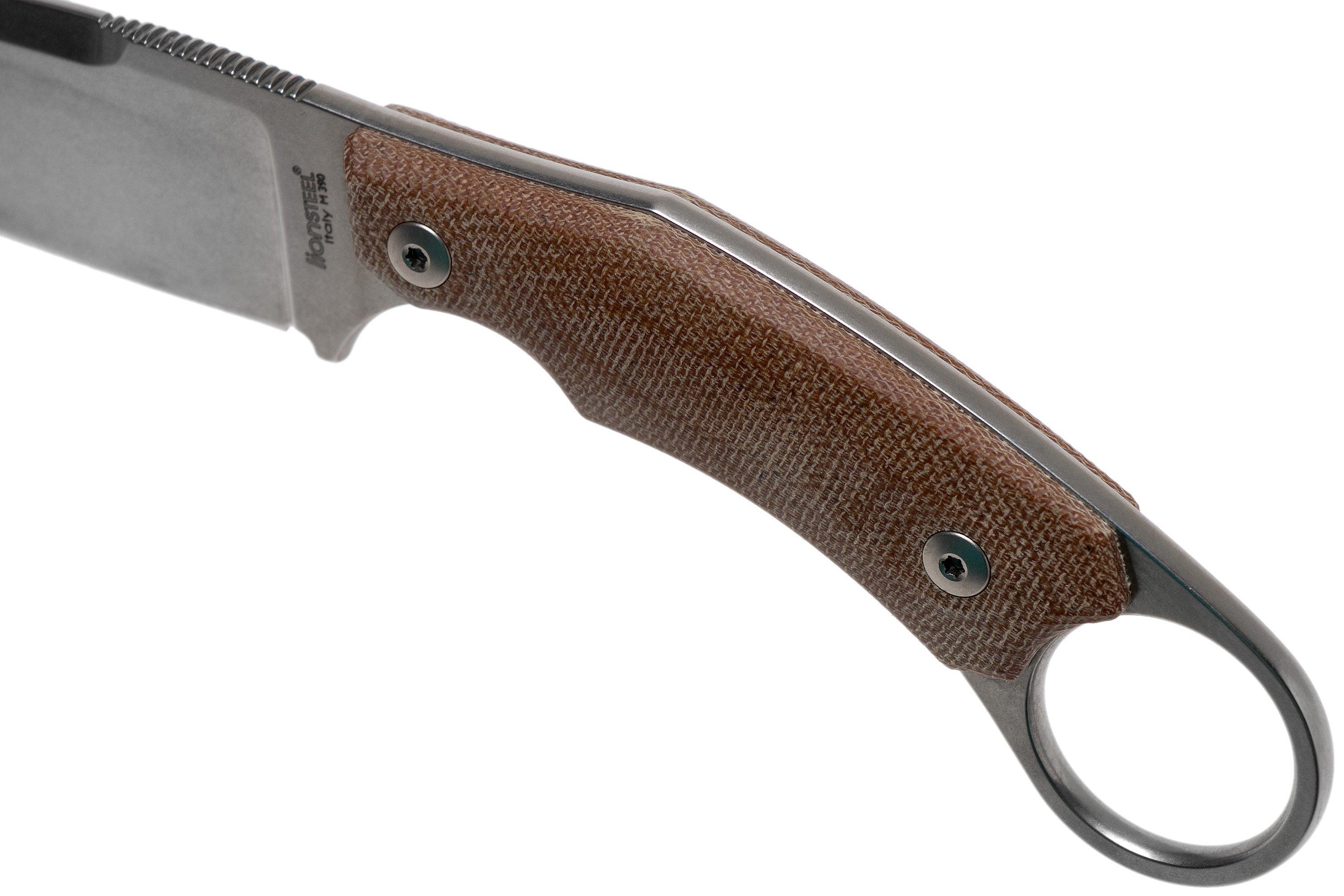 LionSteel H2 CVN Natural Micarta | Advantageously shopping at ...