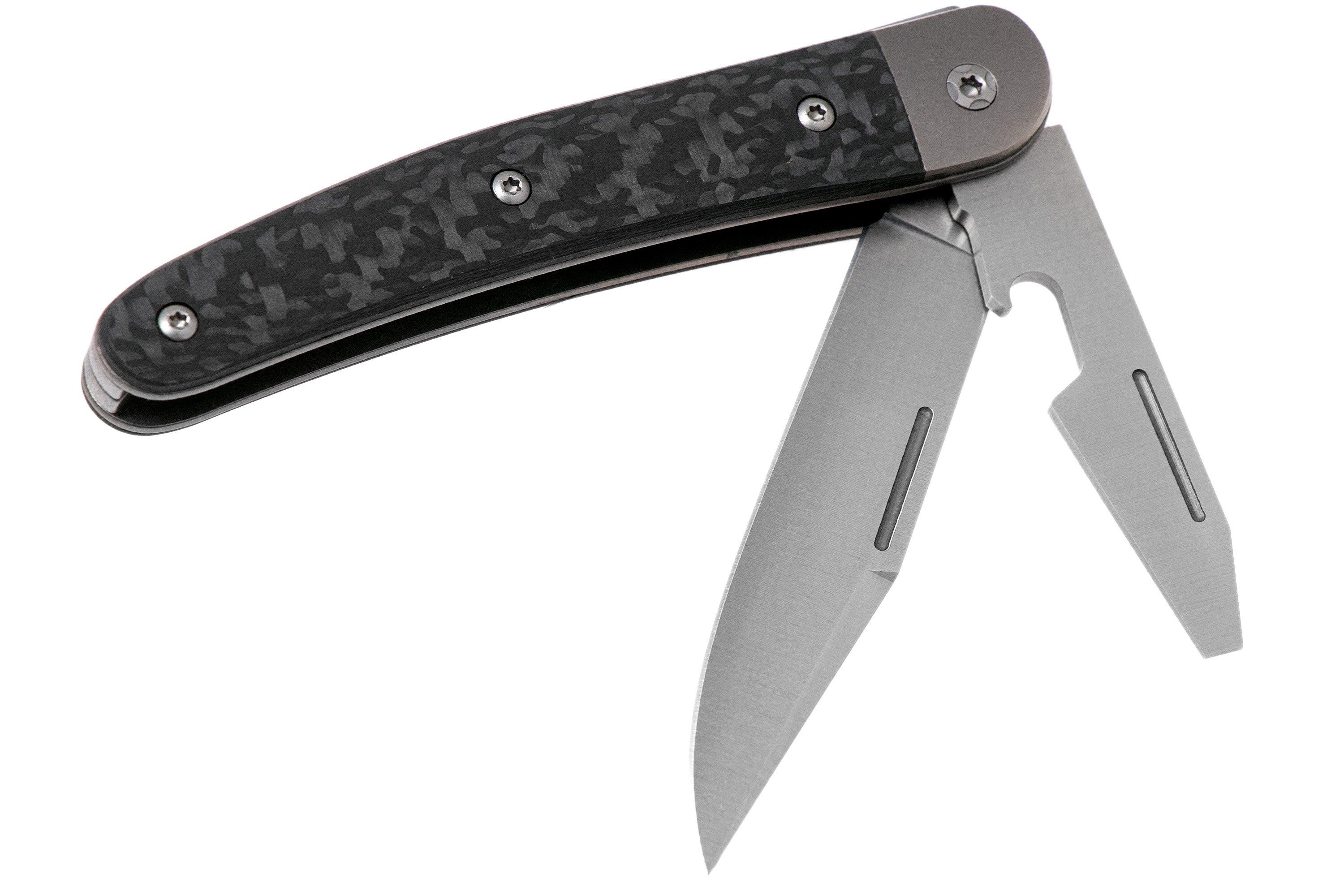 LionSteel Jack 2 Carbon Fiber JK2 CF pocket knife | Advantageously ...