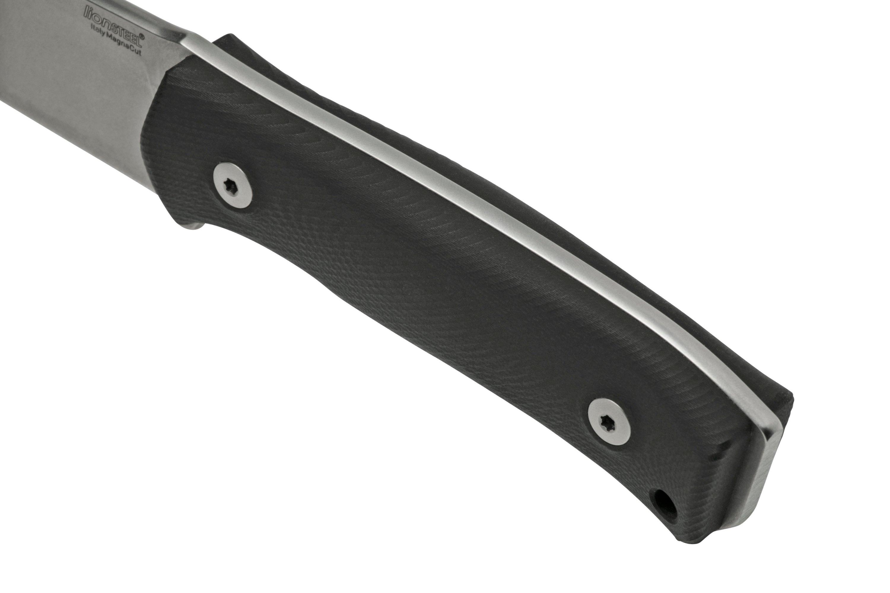 LionSteel M4 Black G10, MagnaCut M4-MC-GBK, Knivesandtools Exclusive ...