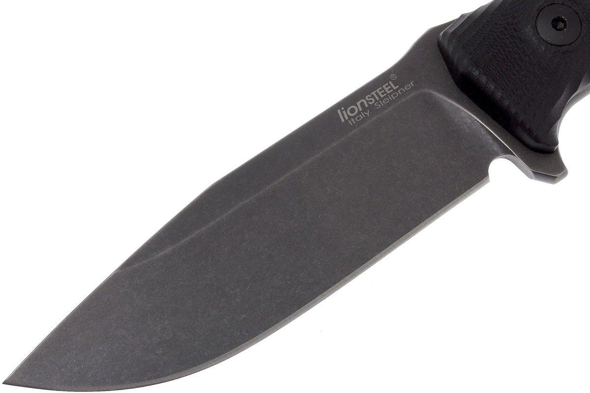 LionSteel M5B-G10 Sleipner blade, PVD-coating, G10 handle ...