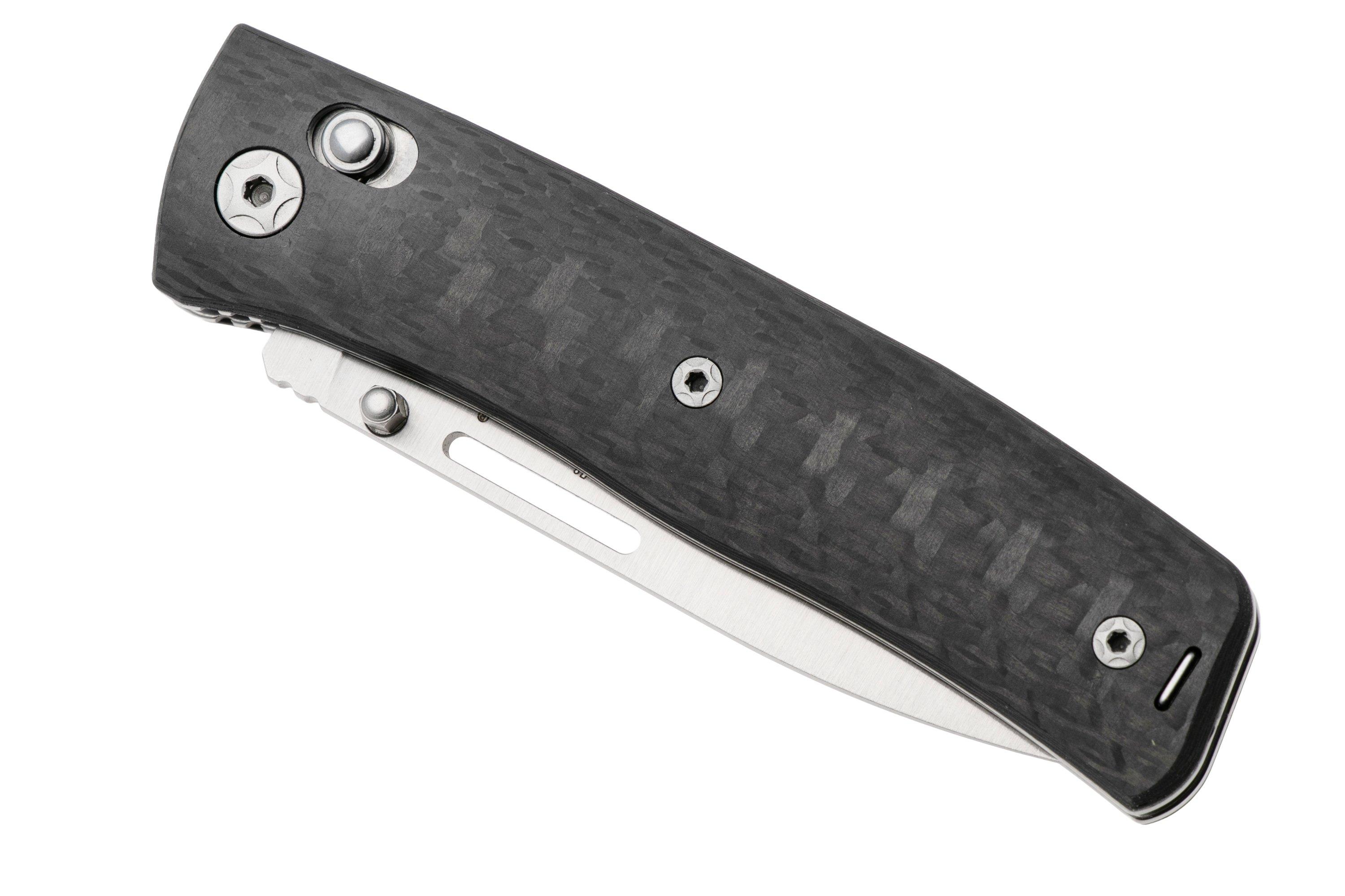 LionSteel NiNi NN1 CF M390 Satin, Full Carbon Fiber, zakmes, Gianni ...