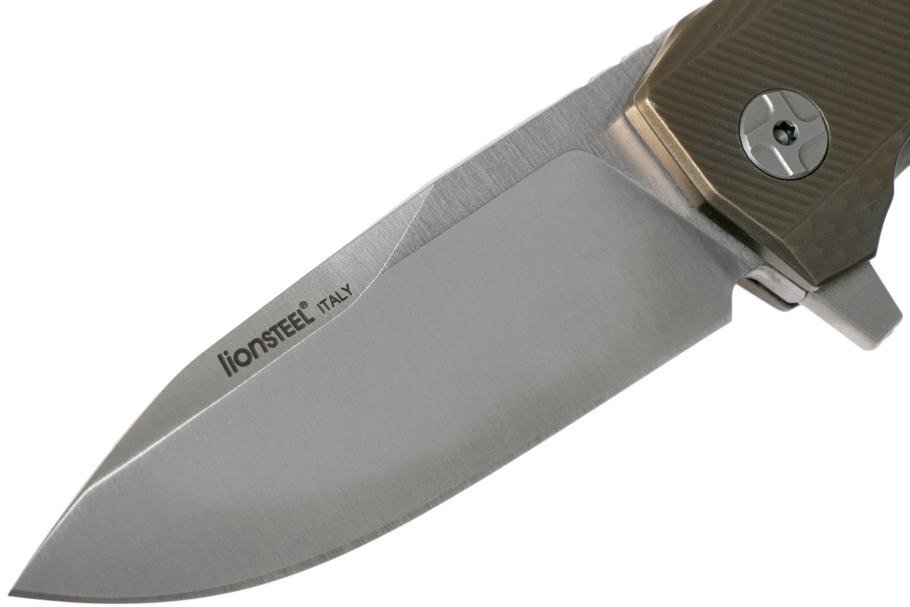 LionSteel ROK Bronze Titanium ROK B navalha | Compras vantajosas em ...